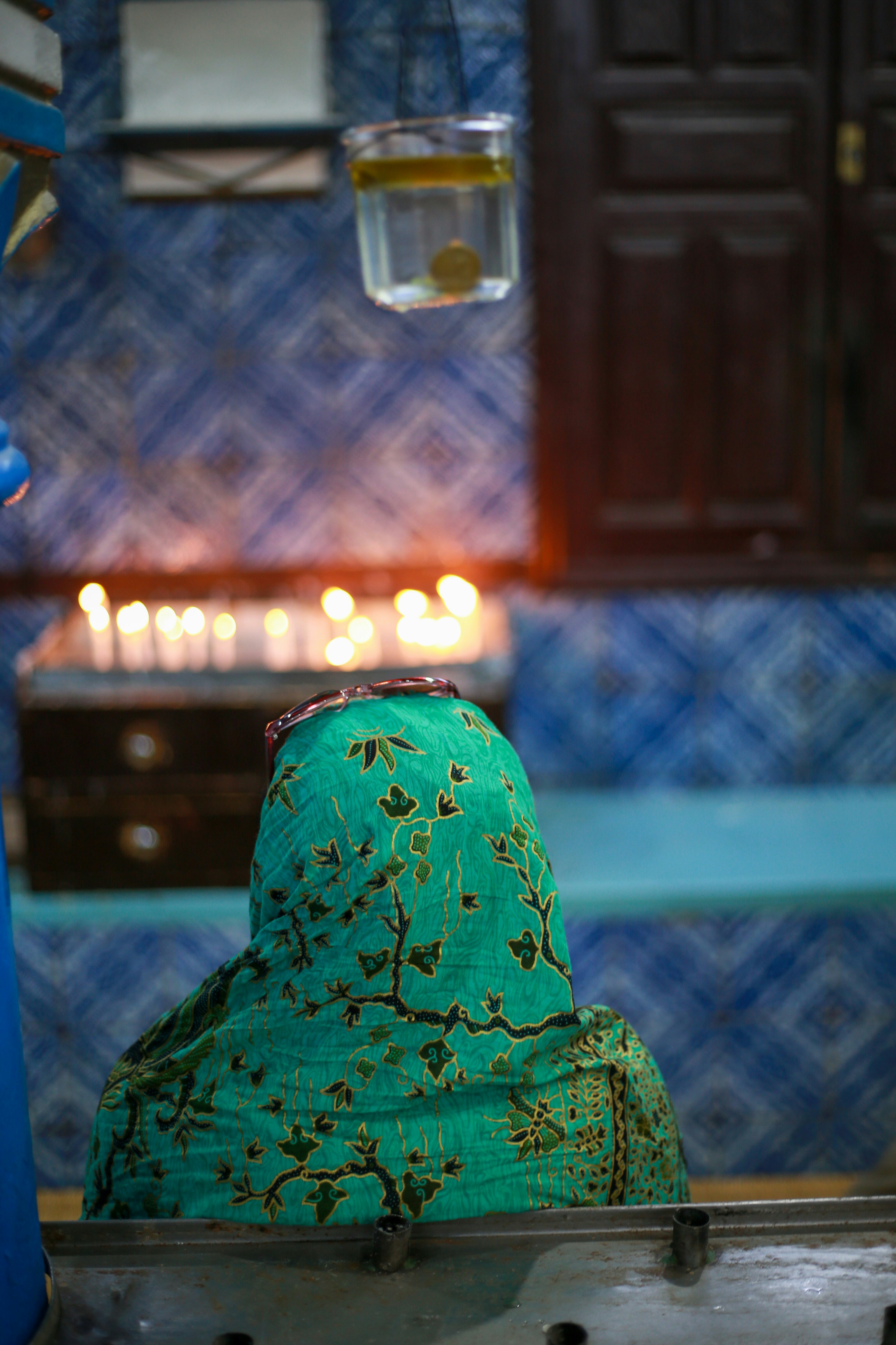 Green Veil Over Quiet Shrine