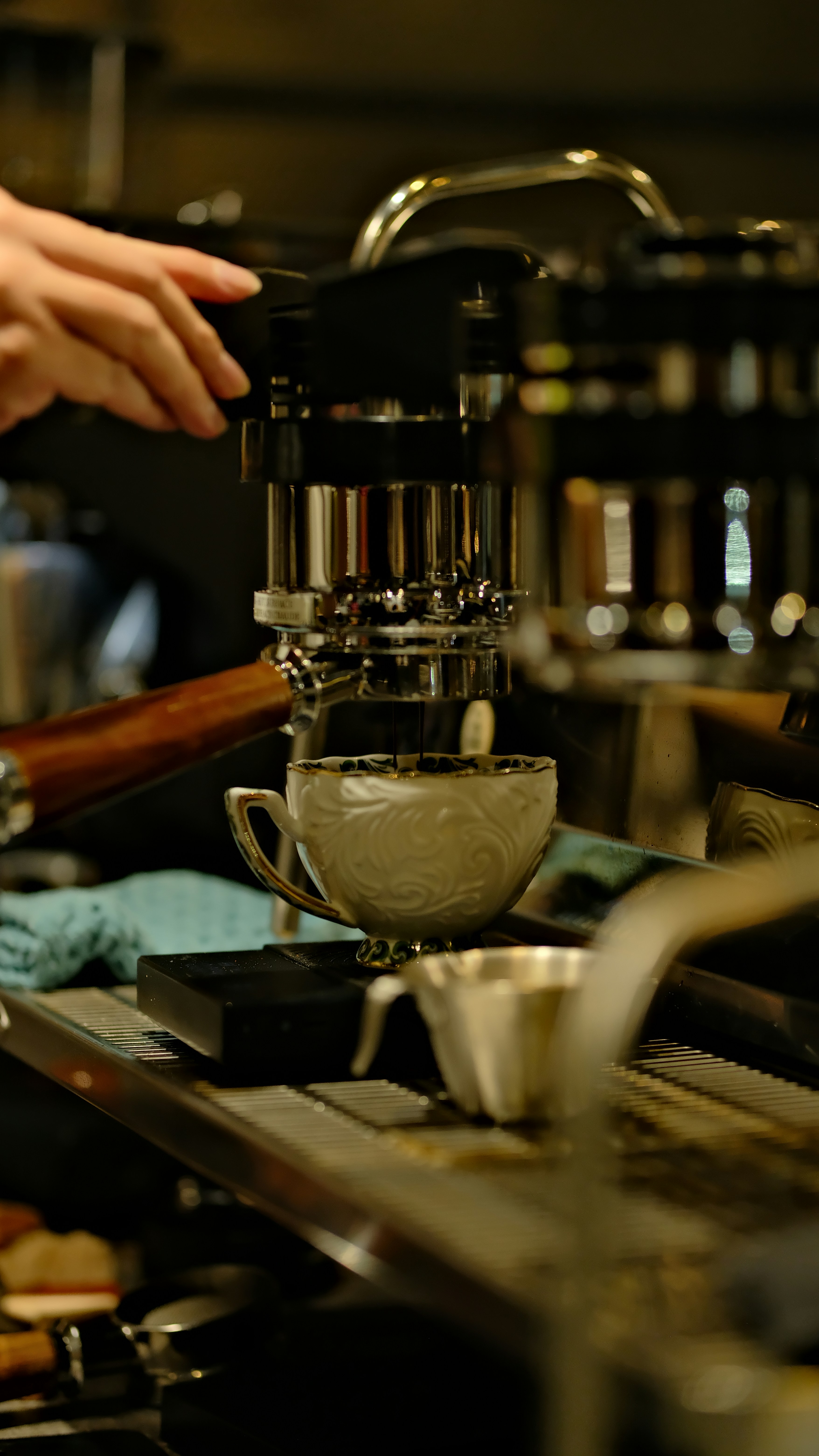 Steam and Steam: The Barista’s Precision in Action