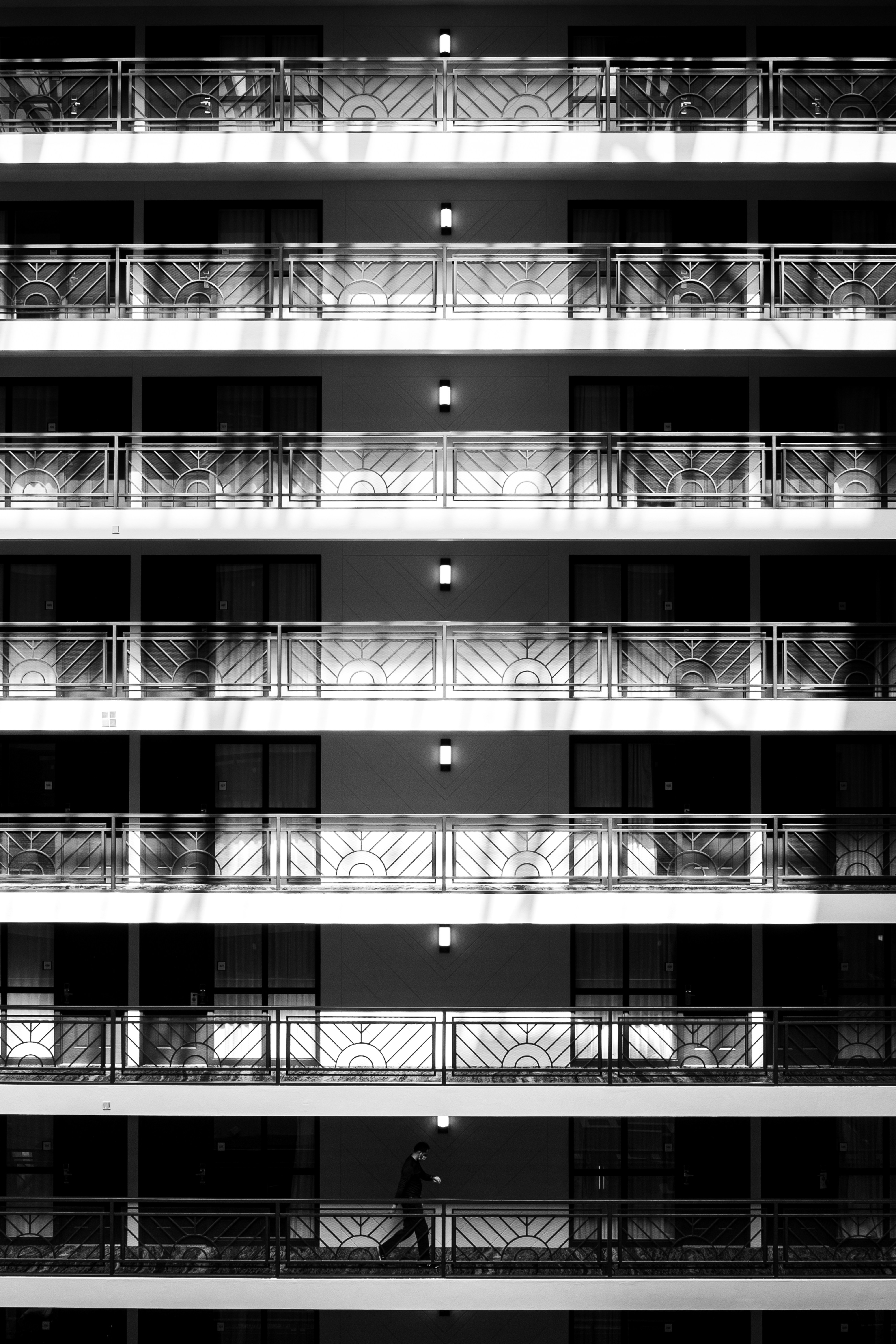 Shadowed Echoes on the Corridor of Light