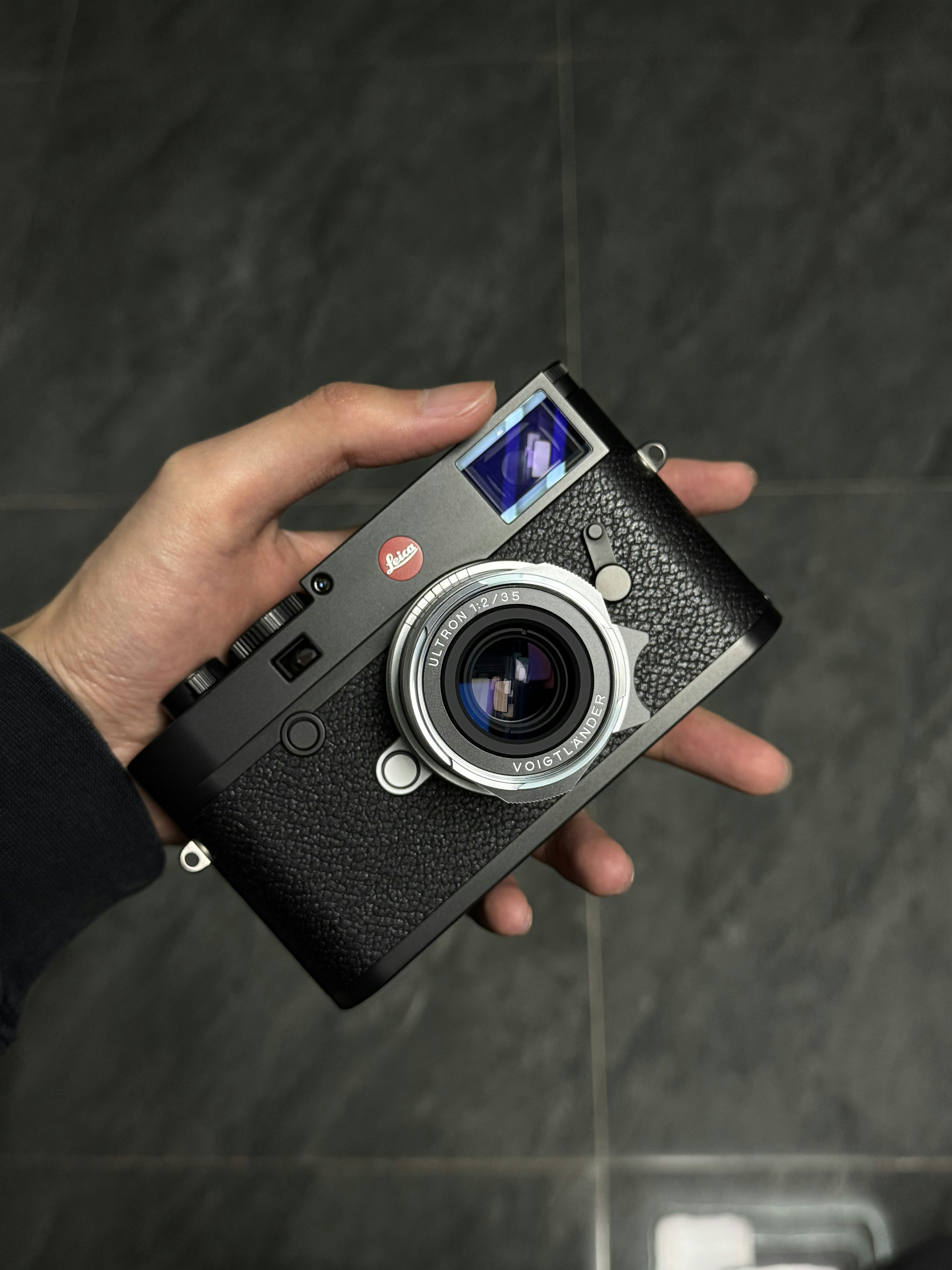 Leaner Light, Vintage Lens: Leica-esque Viewfinder in Hand