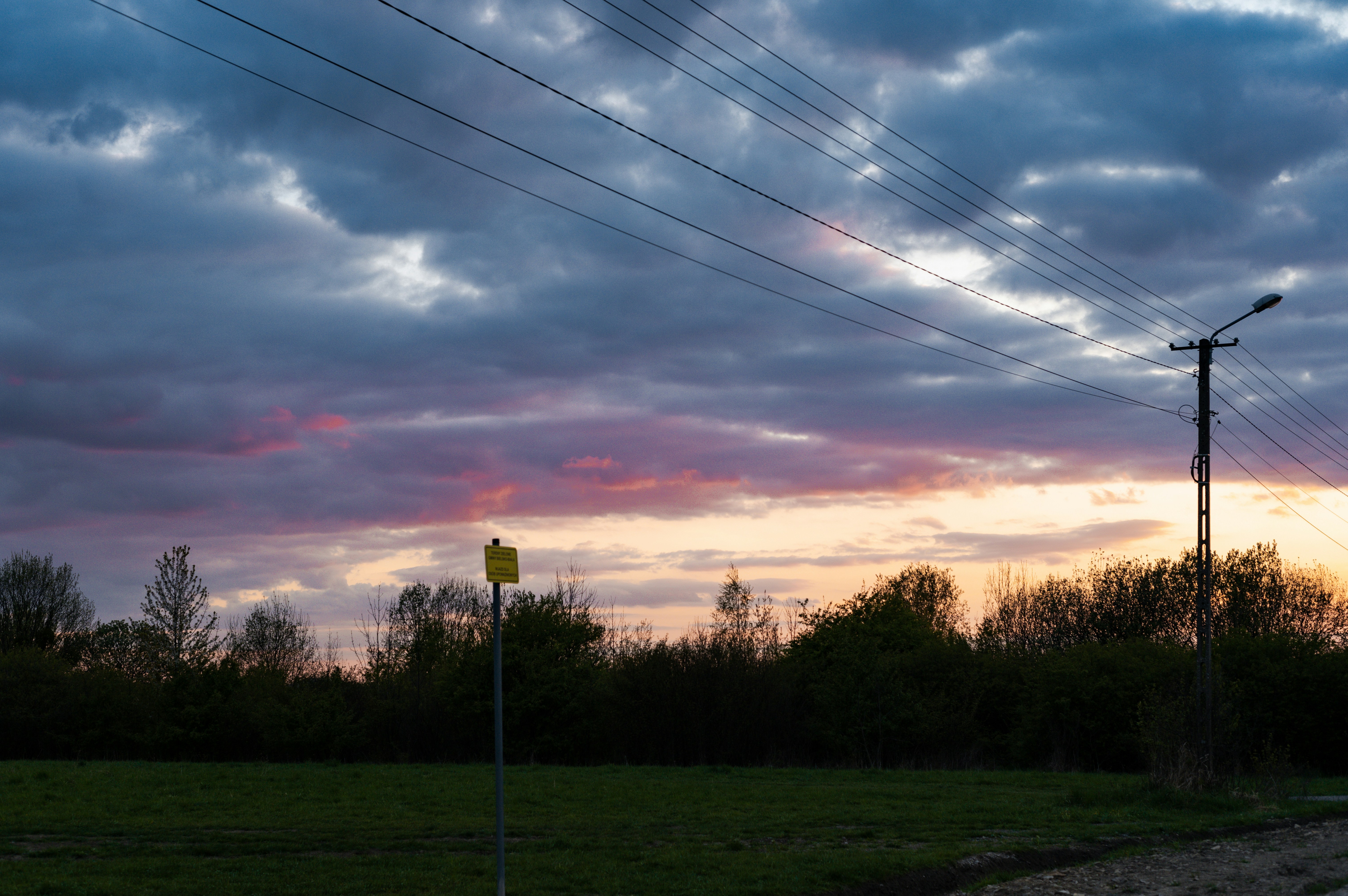 Dusk Whispers Over Field Lines