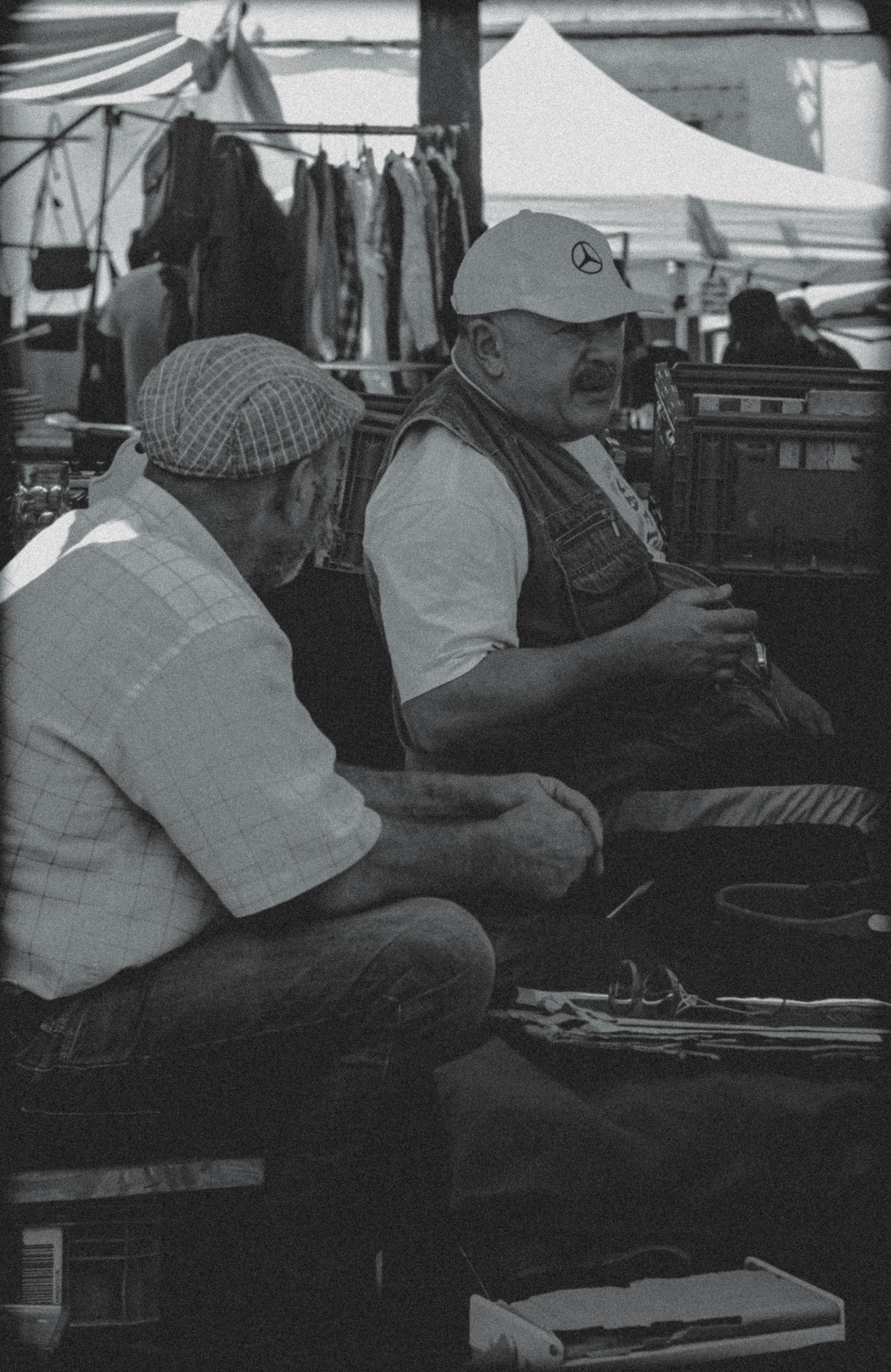 Market Talk: Two Vendors in Conversation Beneath the Vendors’ Canopy