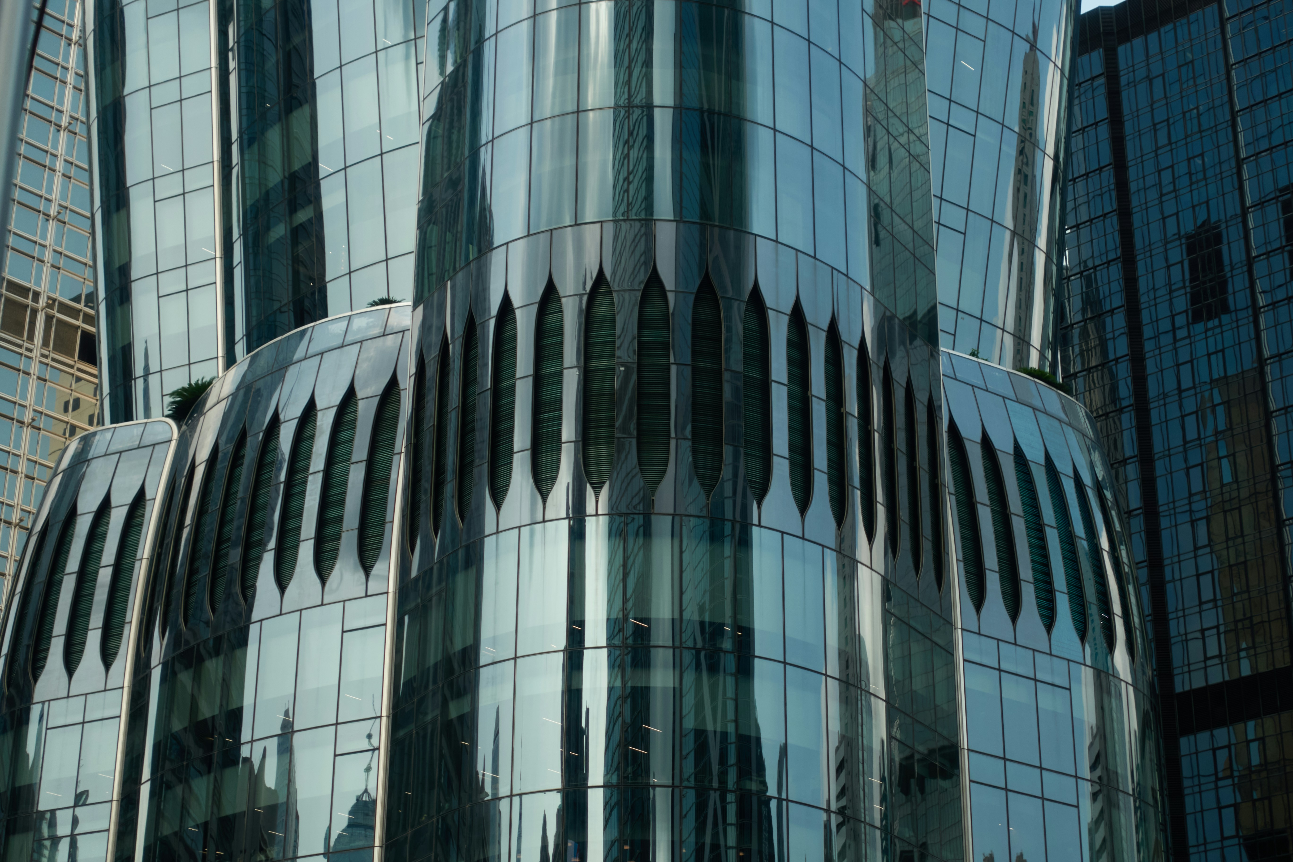 Chromed Cathedral: The Glass Facade’s Repetition and Light