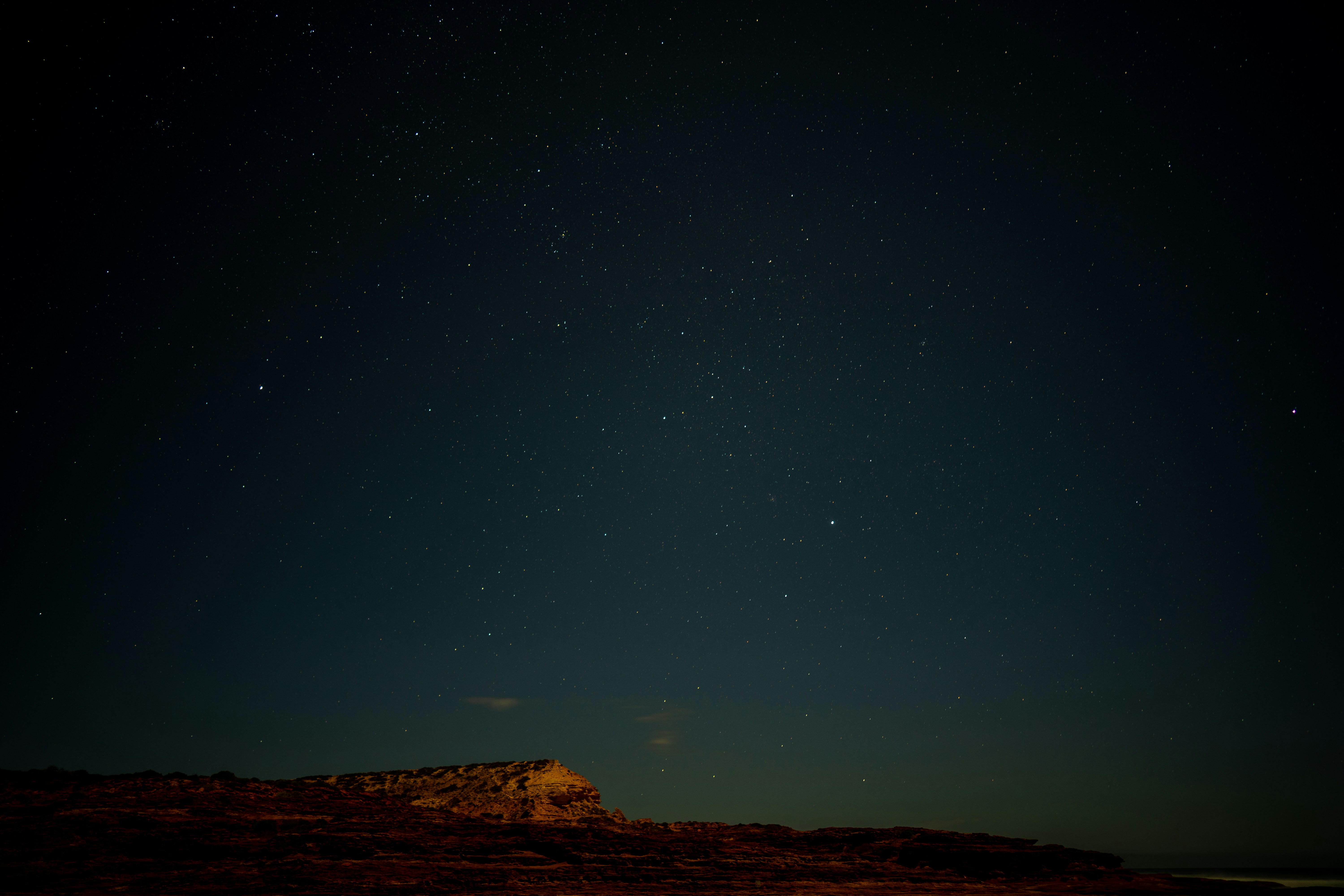 Stars Above the Distant Rim