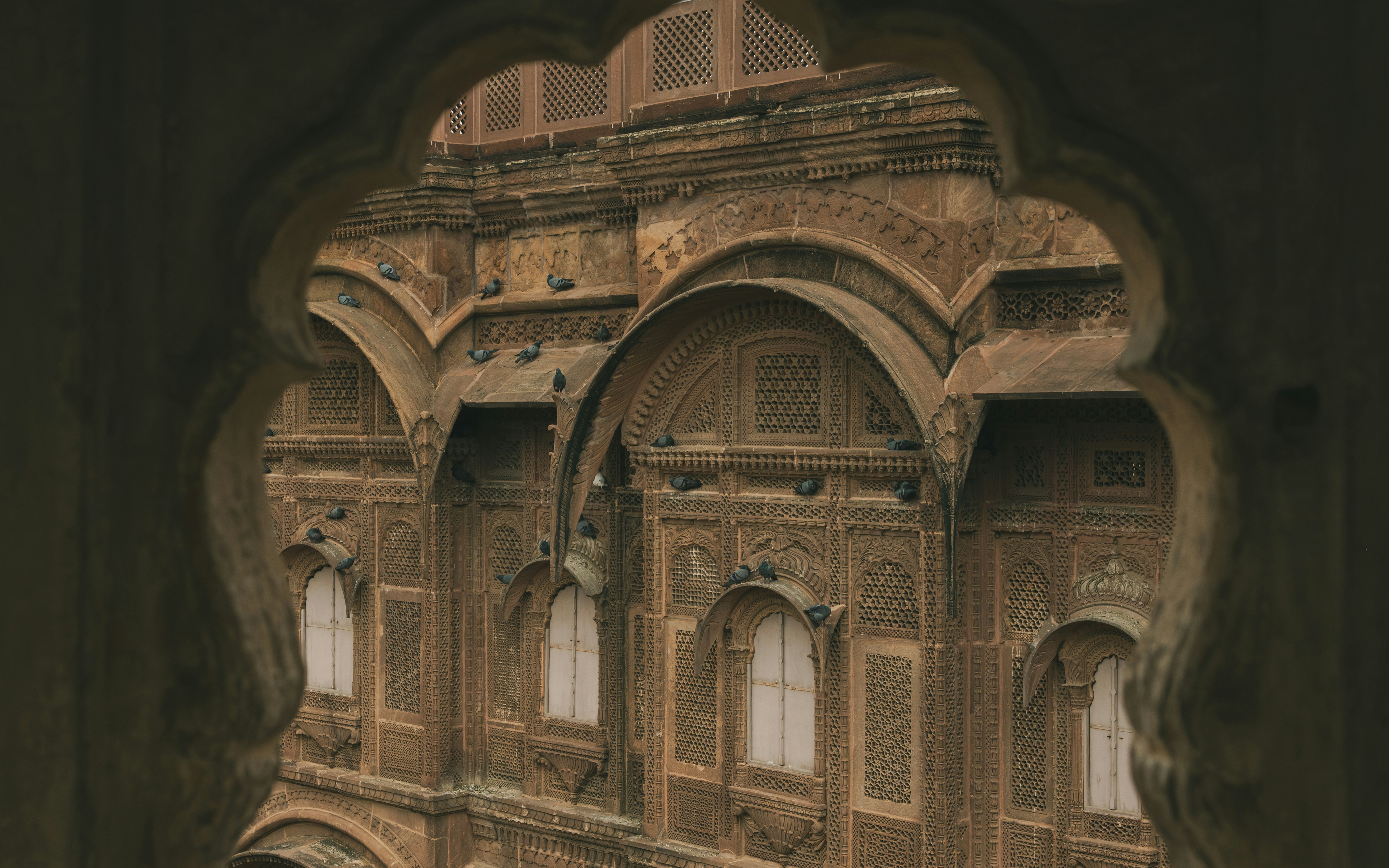 Intricate Archways: A Sense of Timeless Carved Light