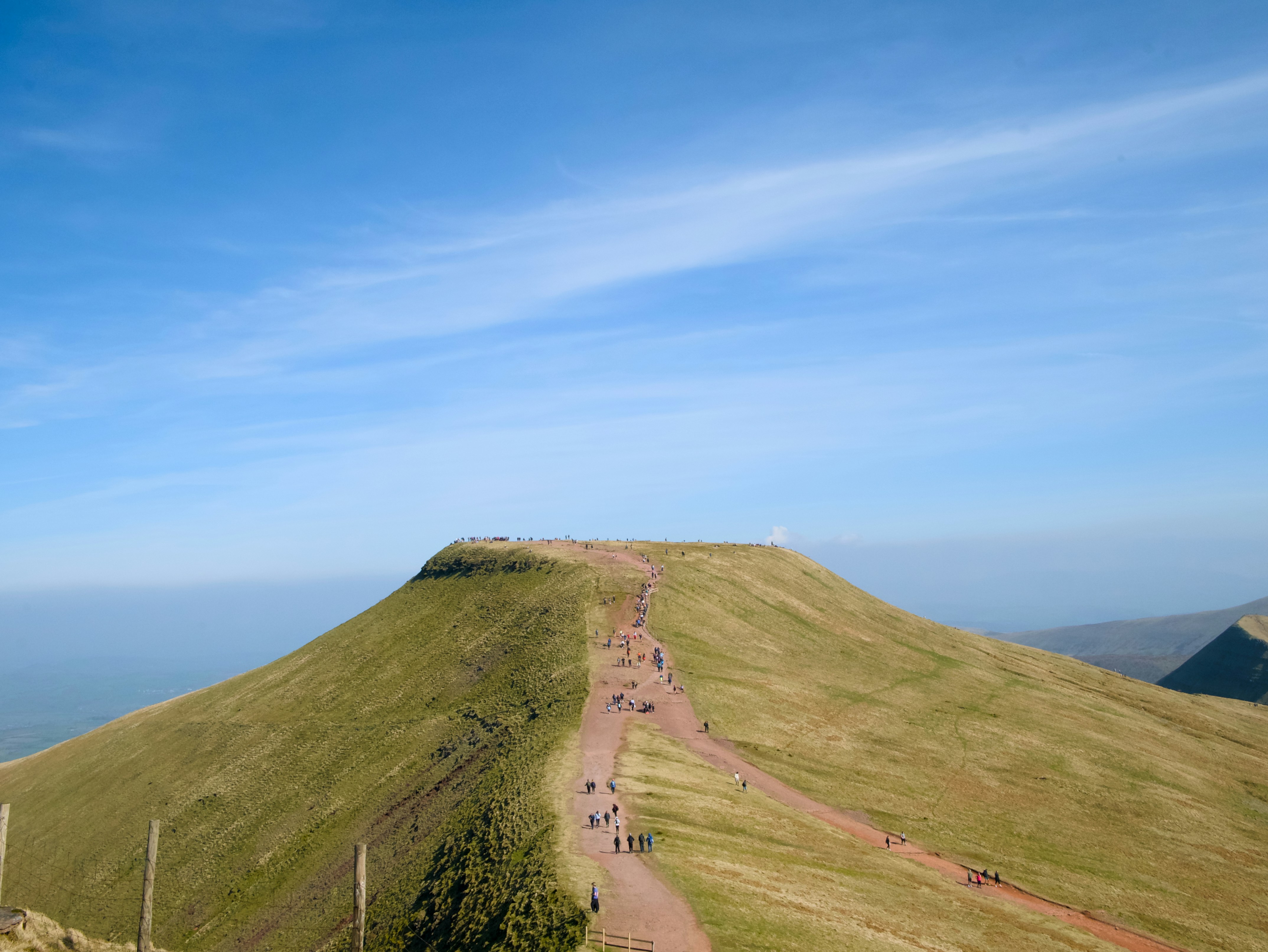 Hilltop Path to the Horizon