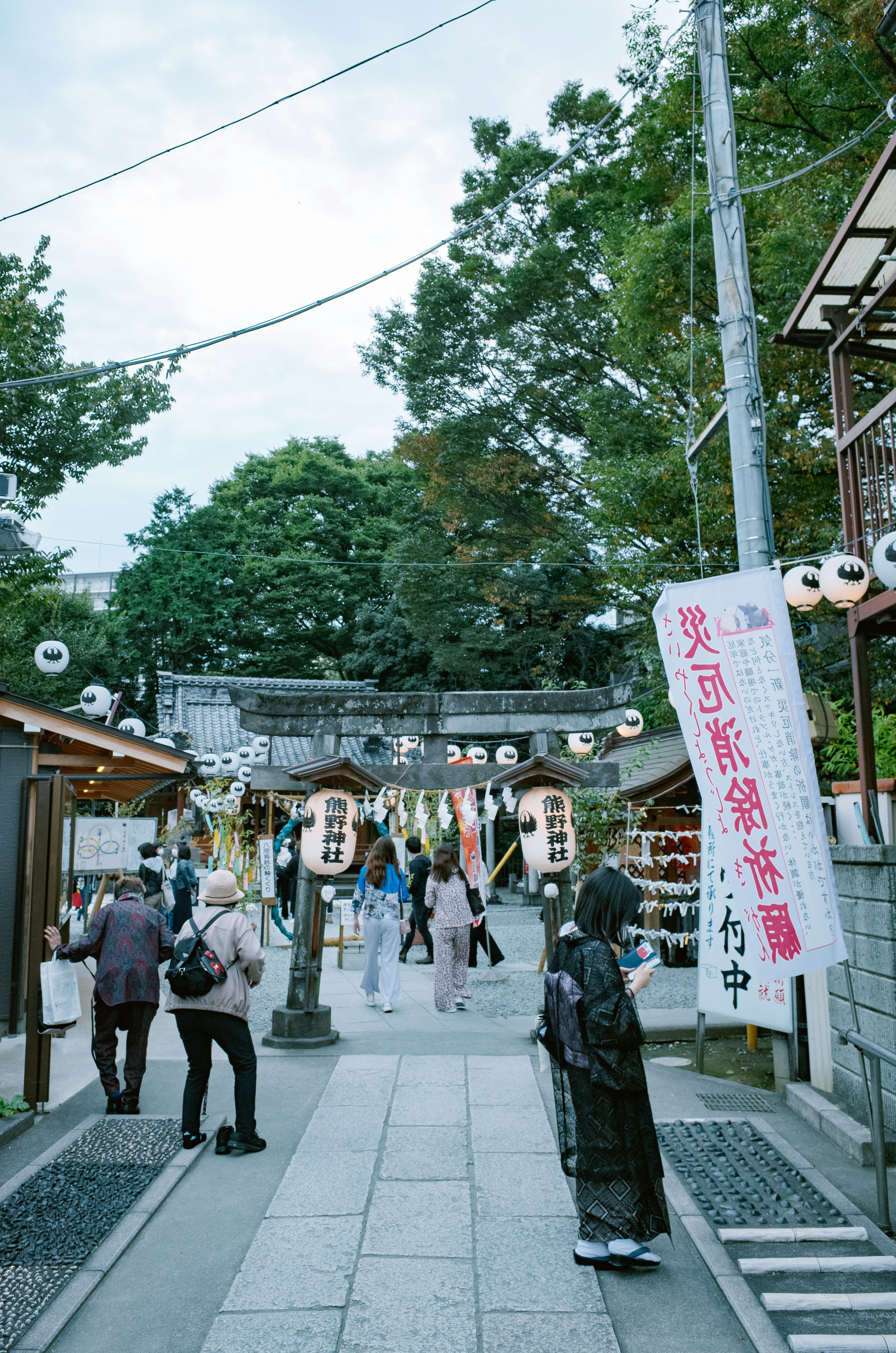 Temple Avenue: Striding Toward the Lantern Gate
