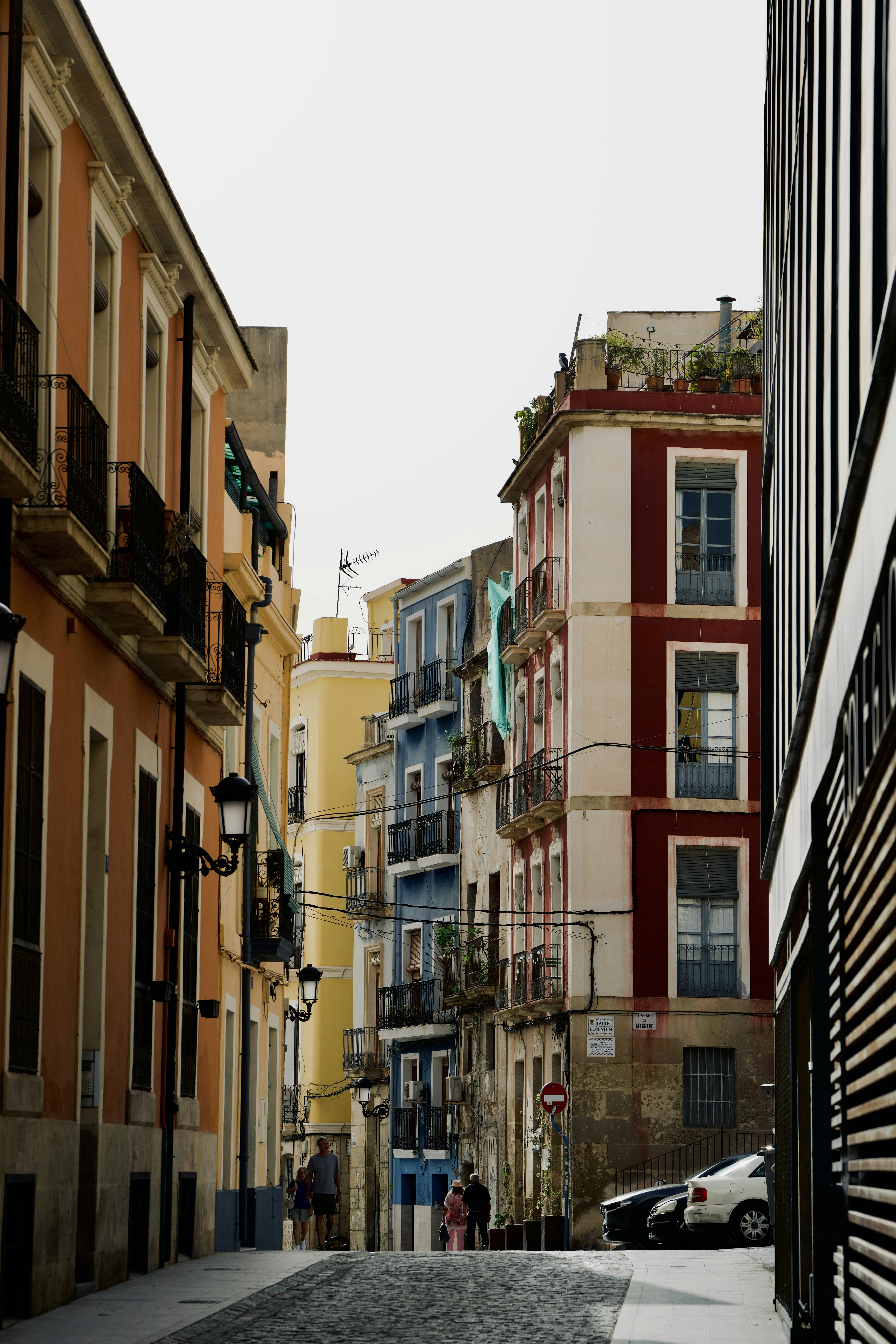 Colorful Callejon: A TImeworn Street of Plazas and Balconies