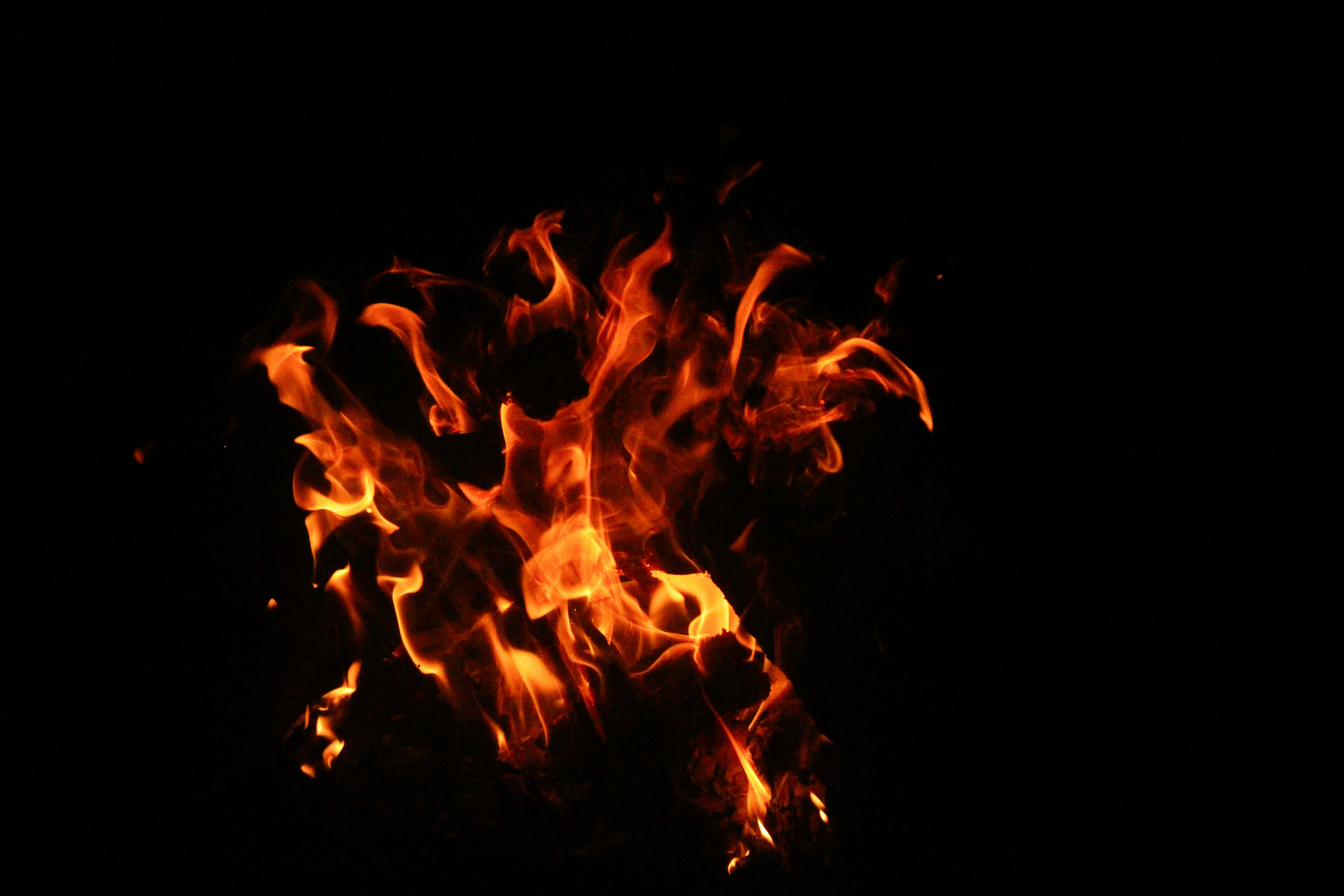 Embers in the Void: A Solo Flame in the Darkness