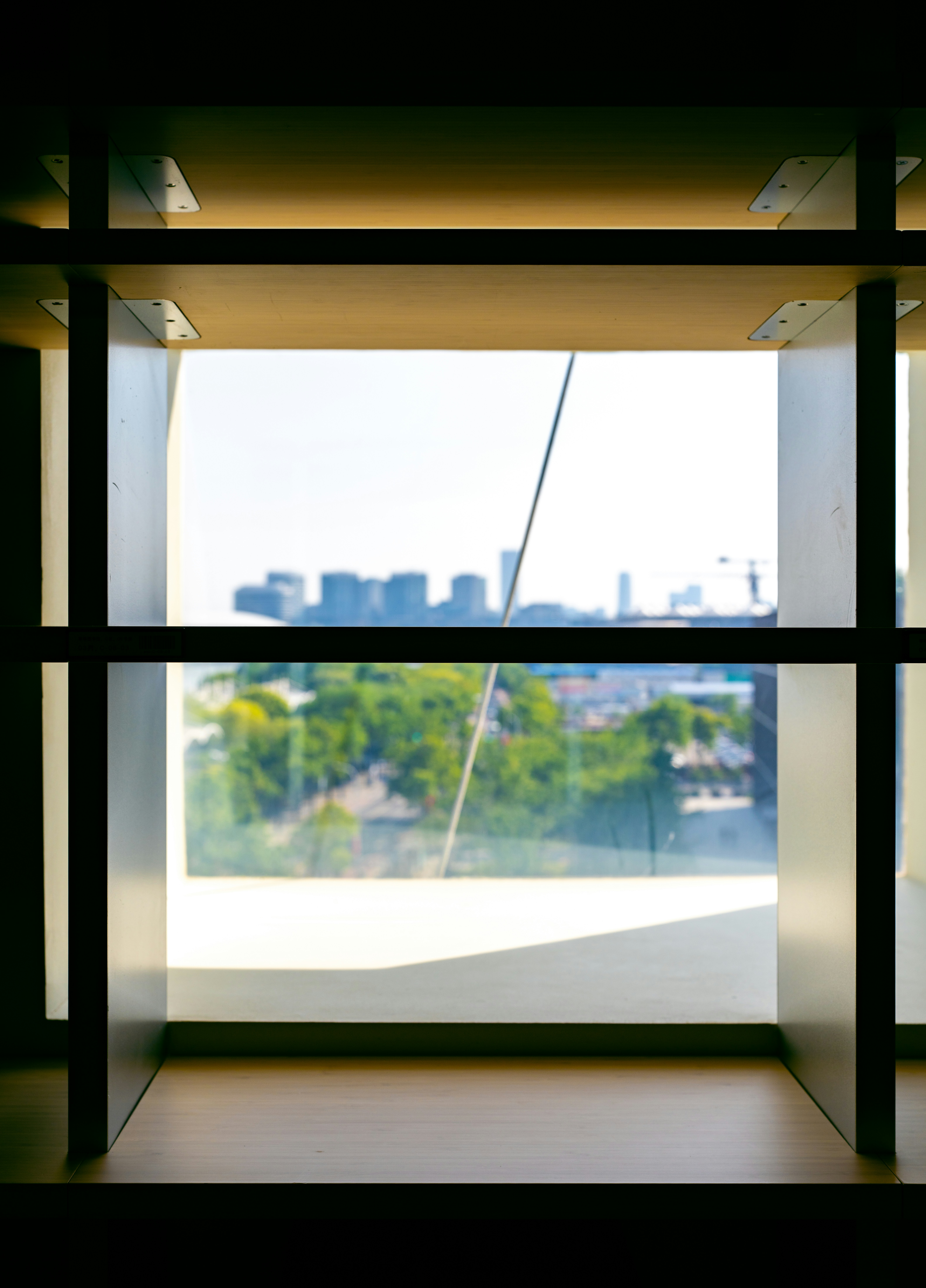 A Framed Cityscape Through Structural Grilles