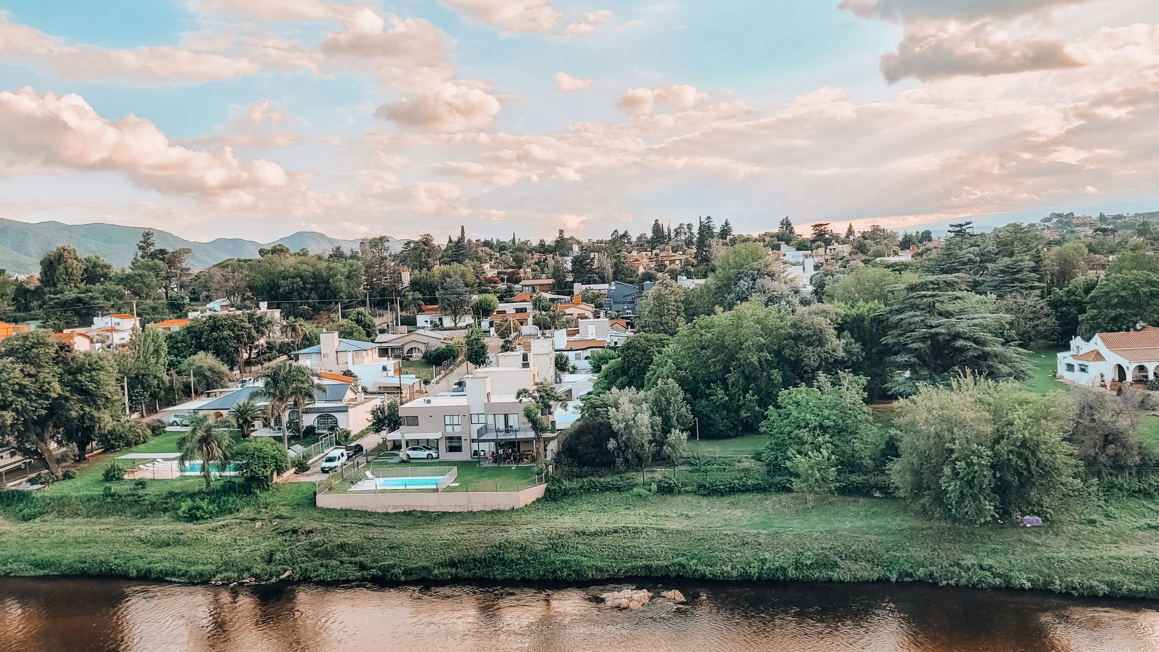 Riverfront Neighborhood Quietly Framing a Village