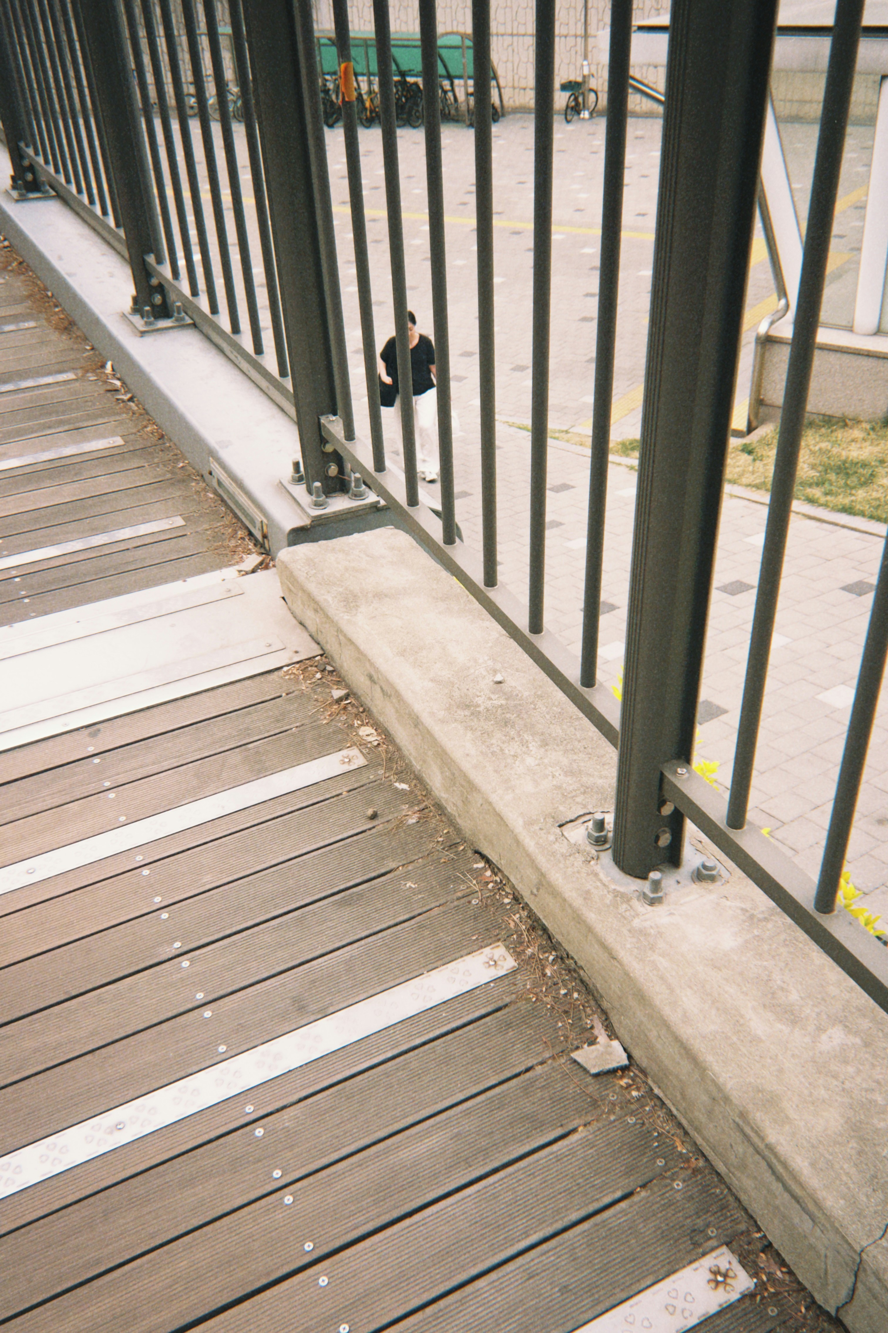 Guardrails and Gaps: A Street-Corner Moment on a Quiet Day