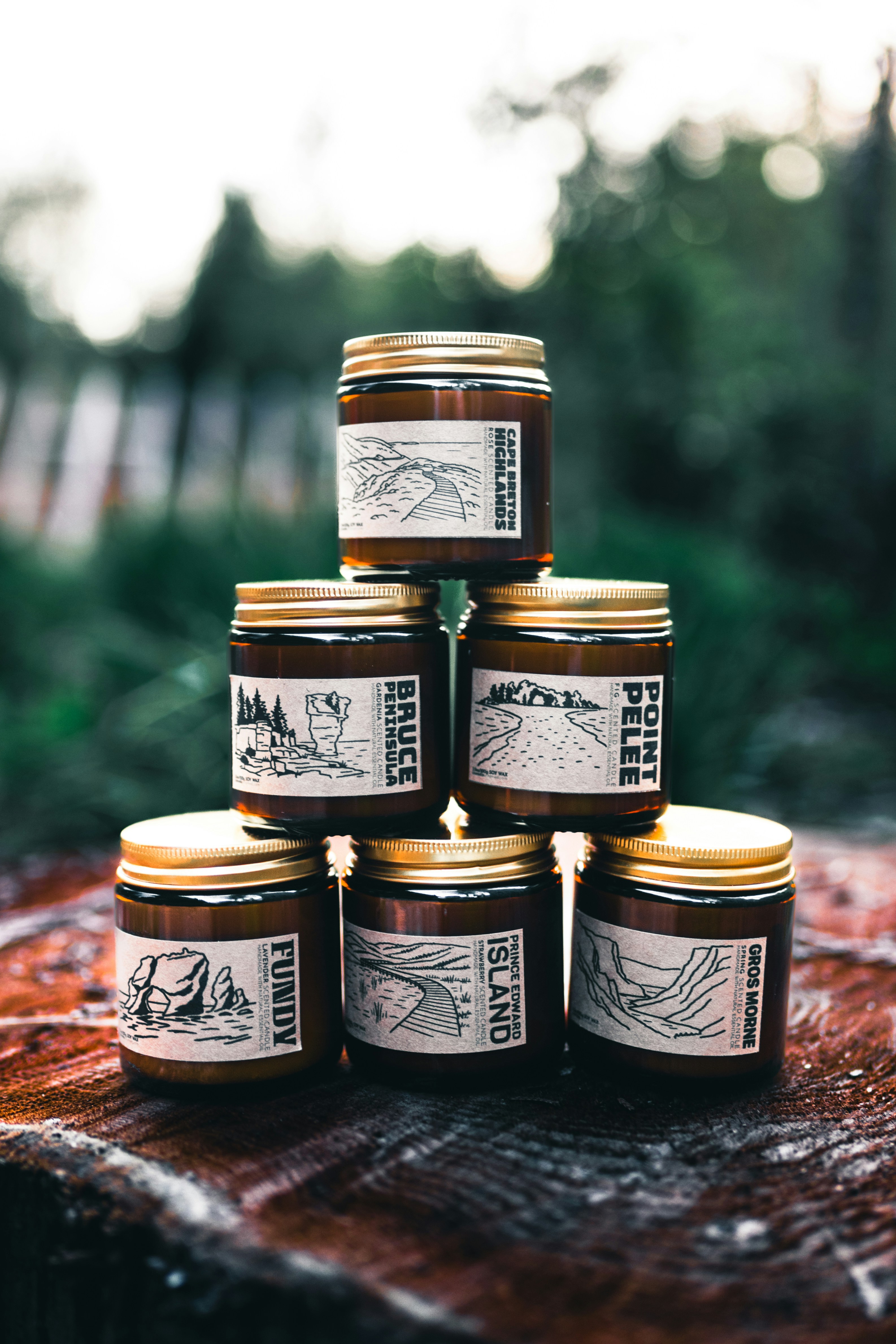 Stacked Amber Jars: A Portrait of Craft and Craftsmanship