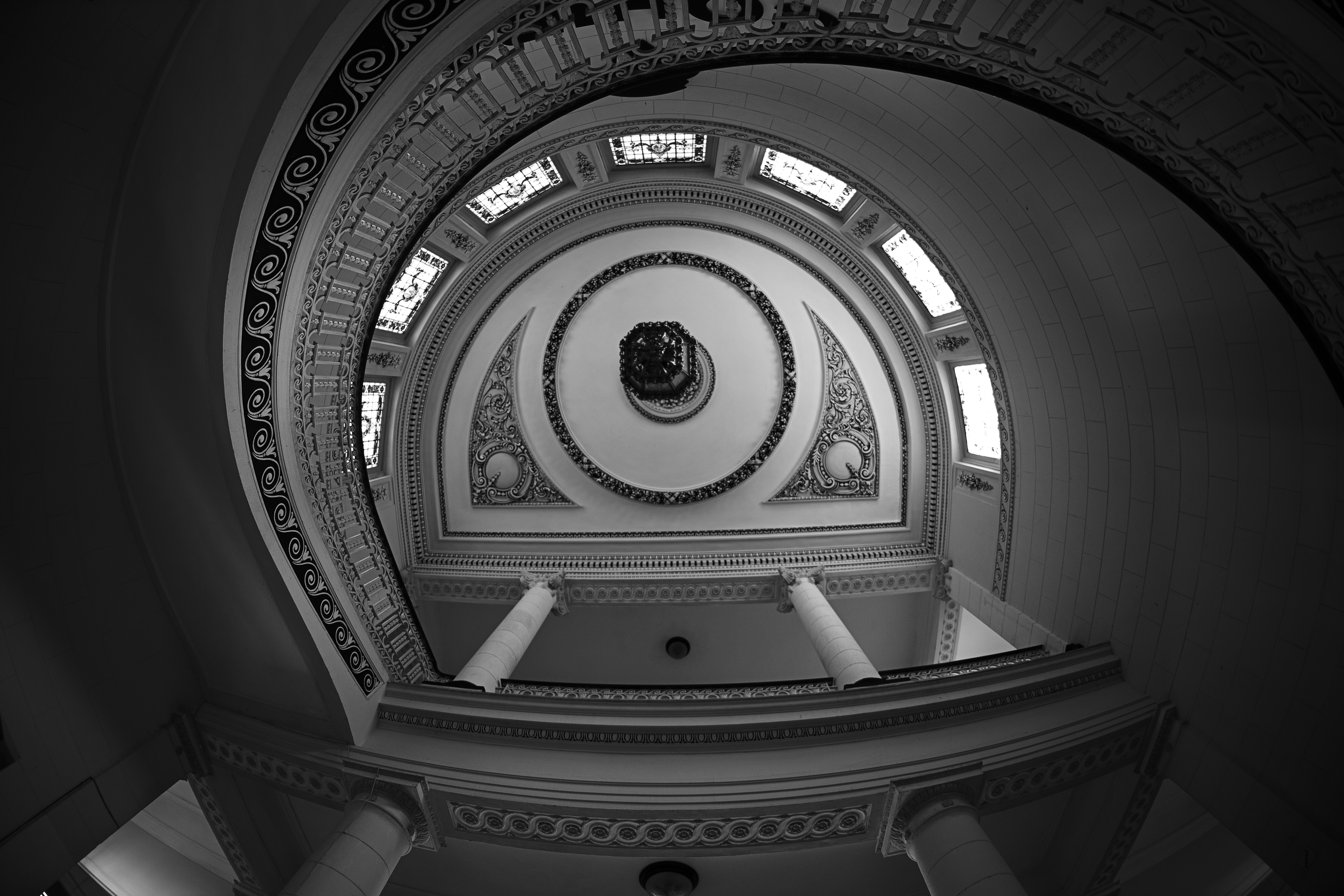 Architectural Kaleidoscope: A Dome's Eye View
