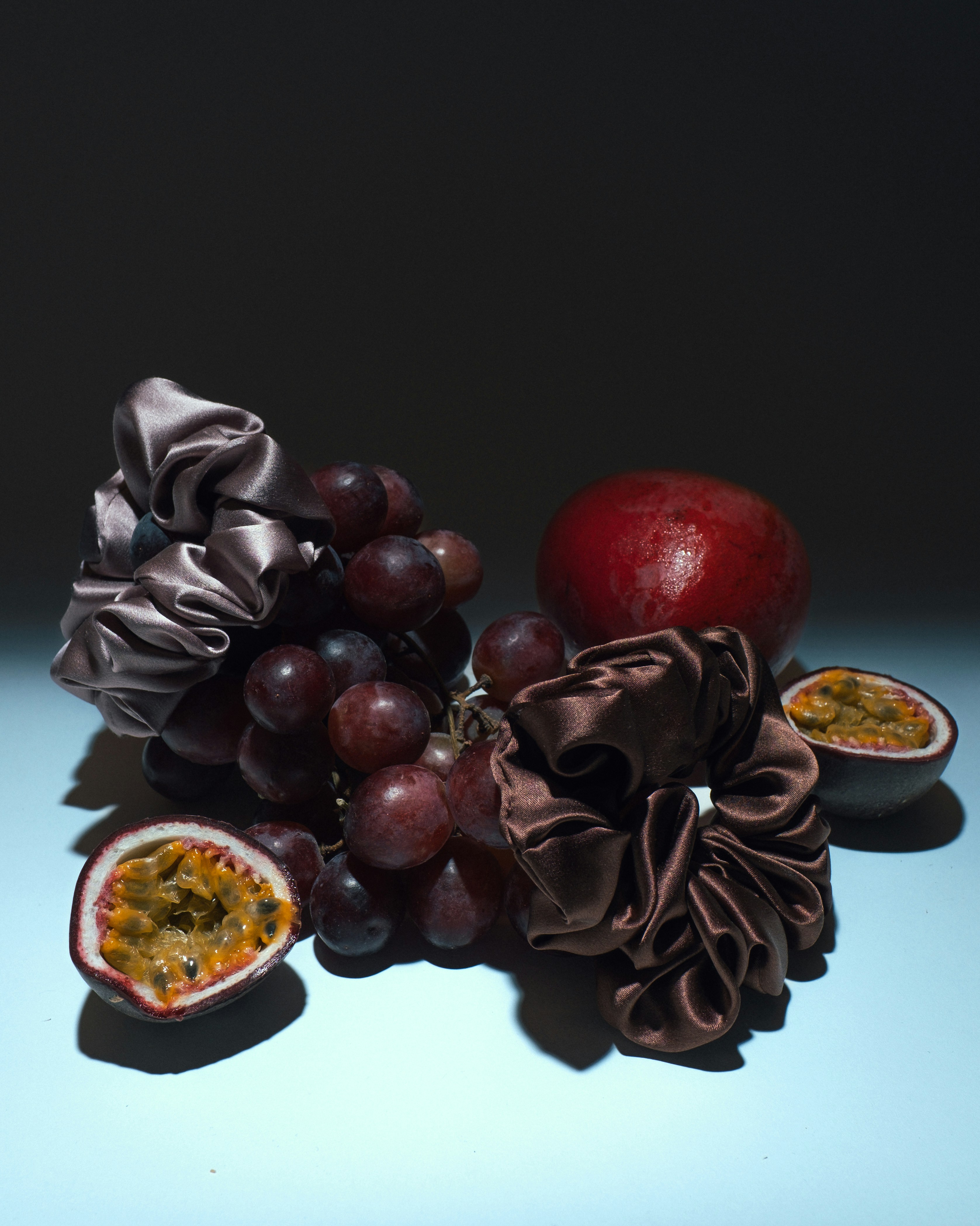 Grapes, Passion, and Chocolate Ruffles: a Still Life Under Spotlight