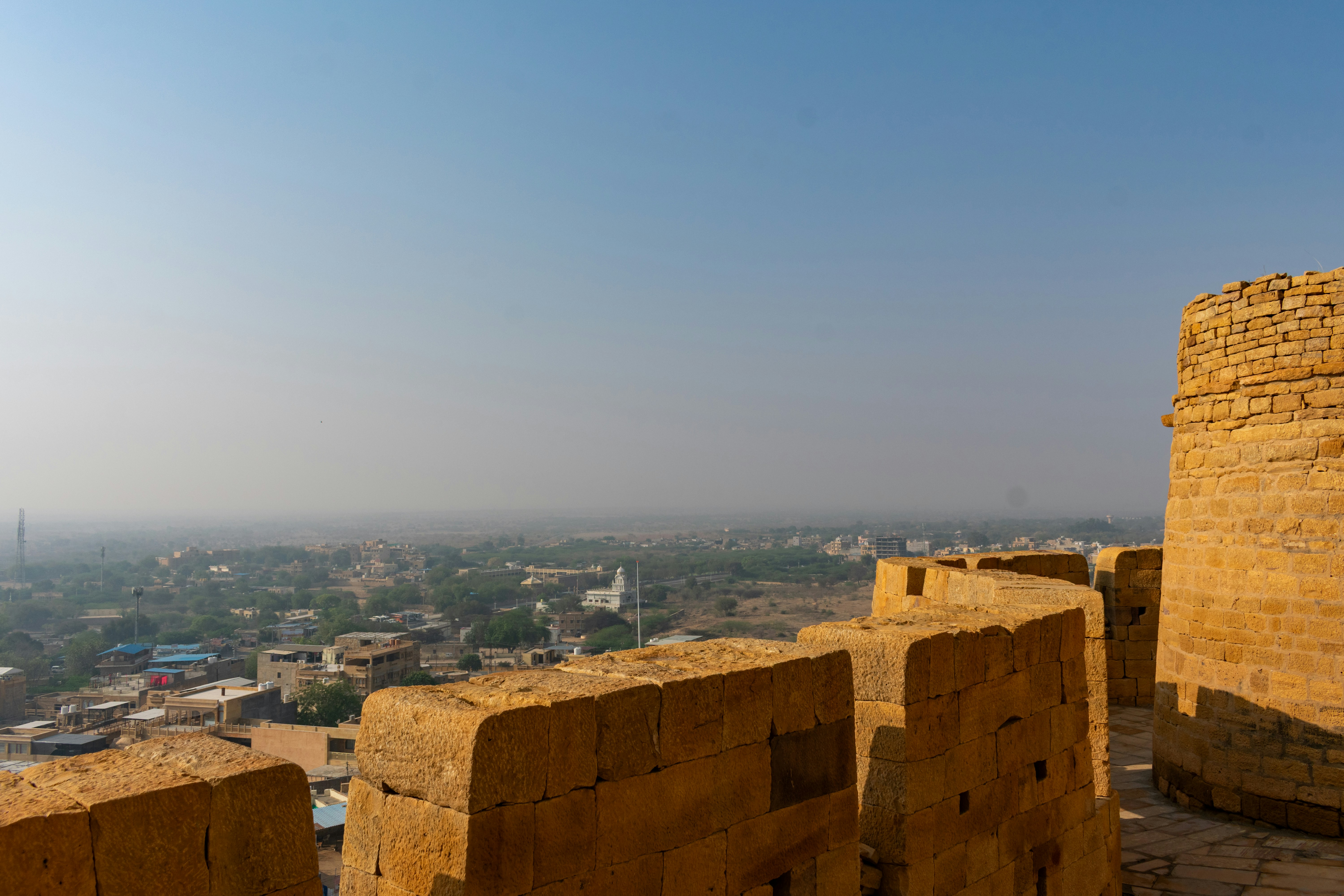 Fortified Stones Touch the Horizon