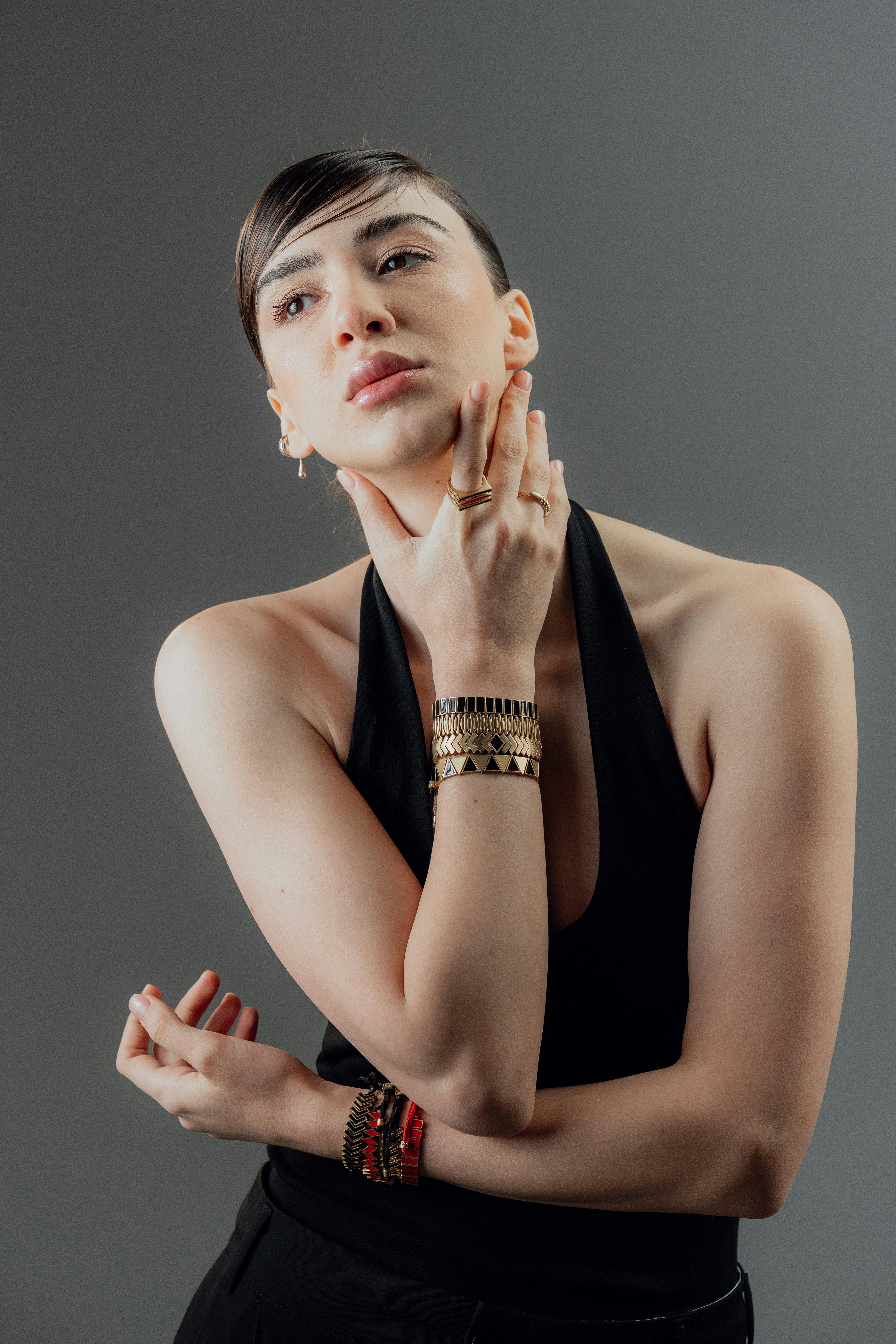 Contour and Confidence: A Portrait That Defies Gravity