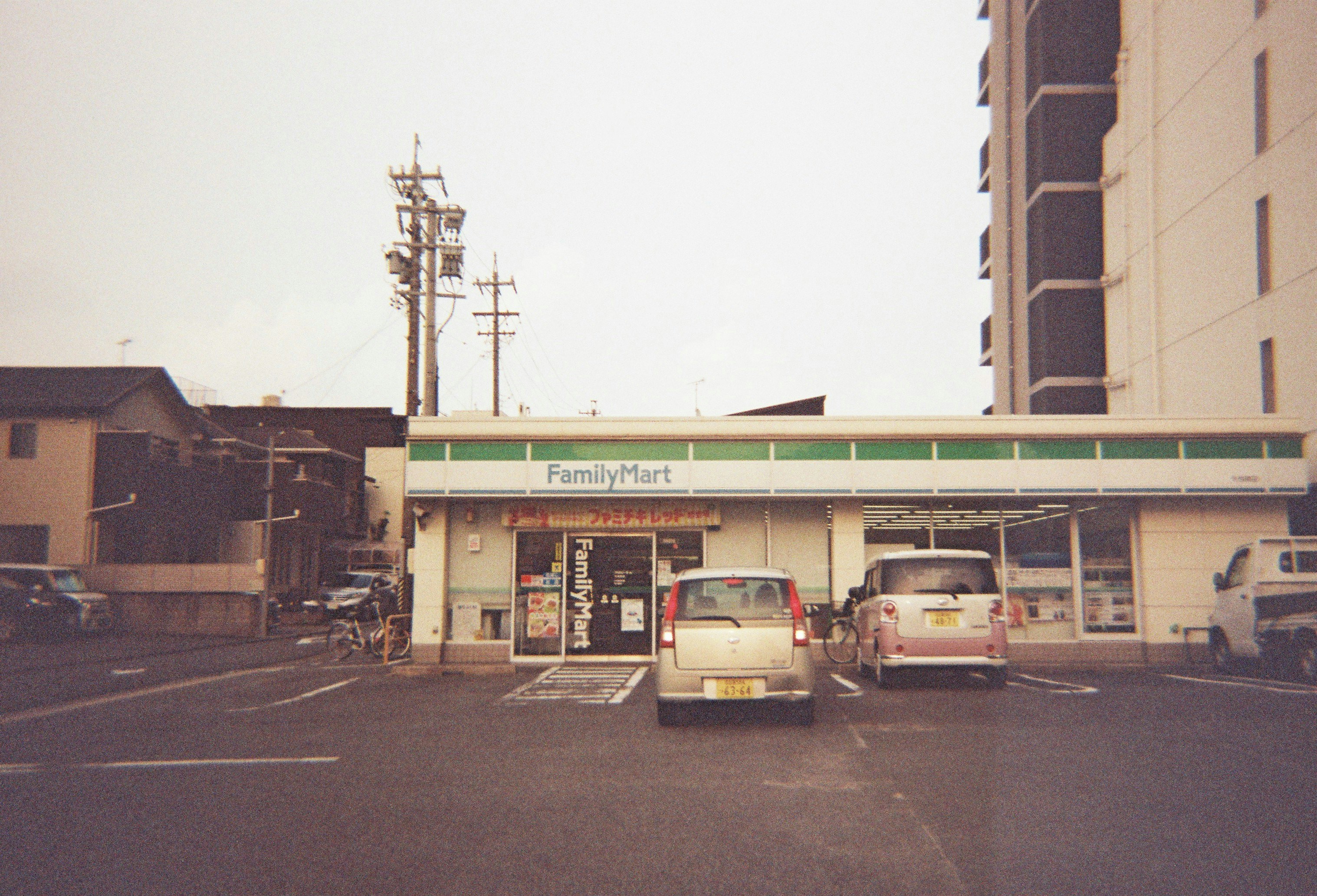 Quiet Streetfront Convenience at Dusk
