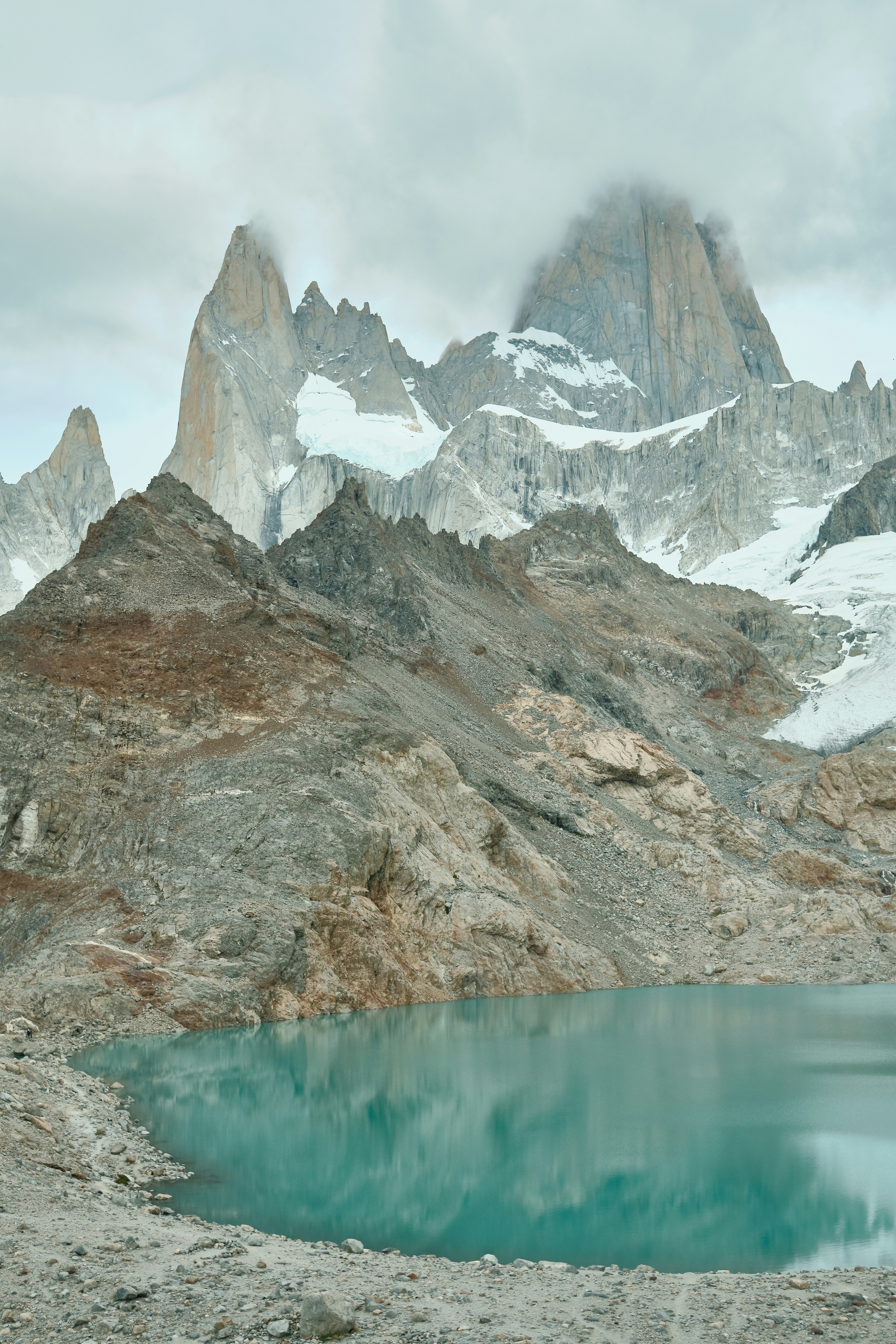 Azure Caldera Under Himalayan Peaks