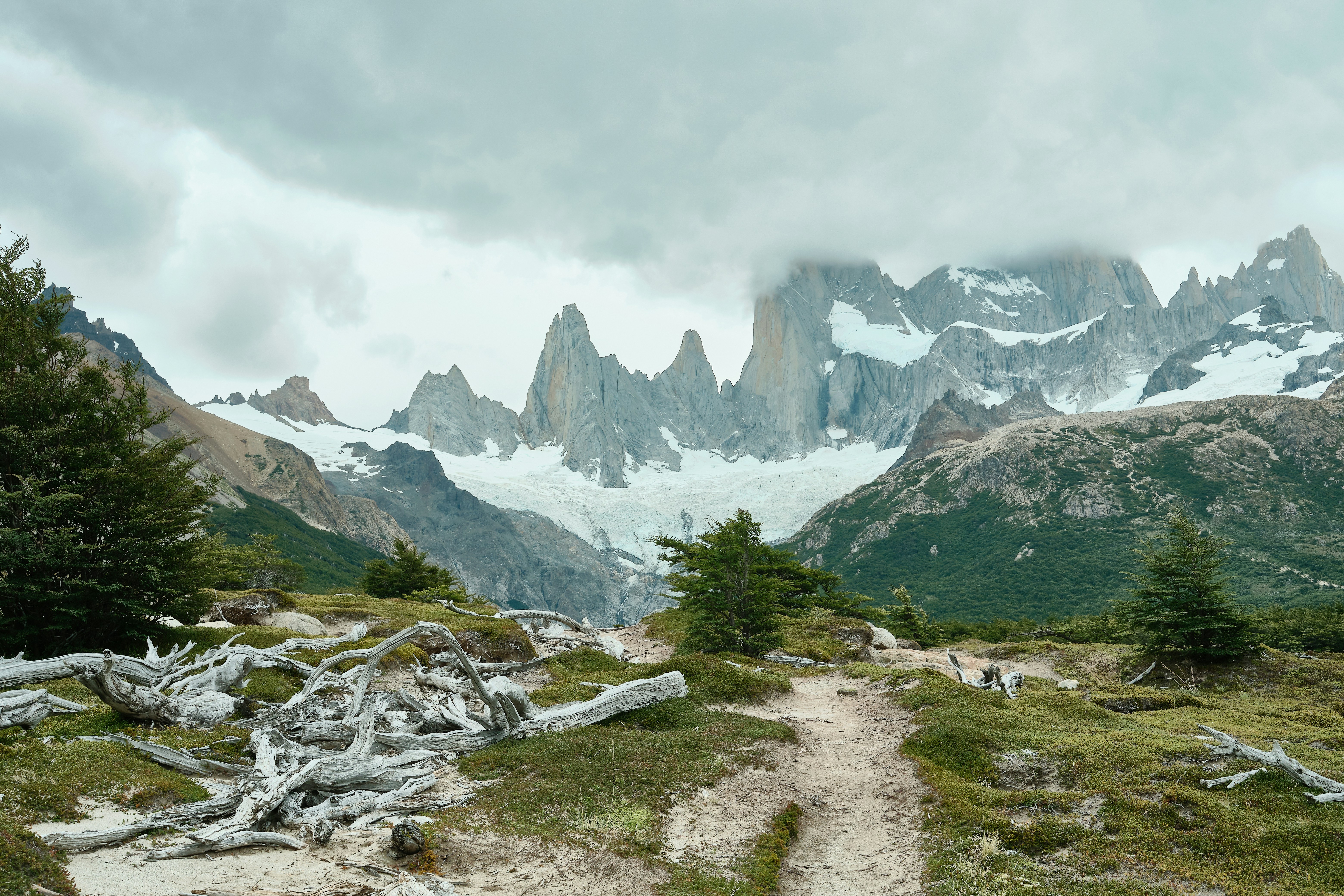Trail Toward Crowned Peaks