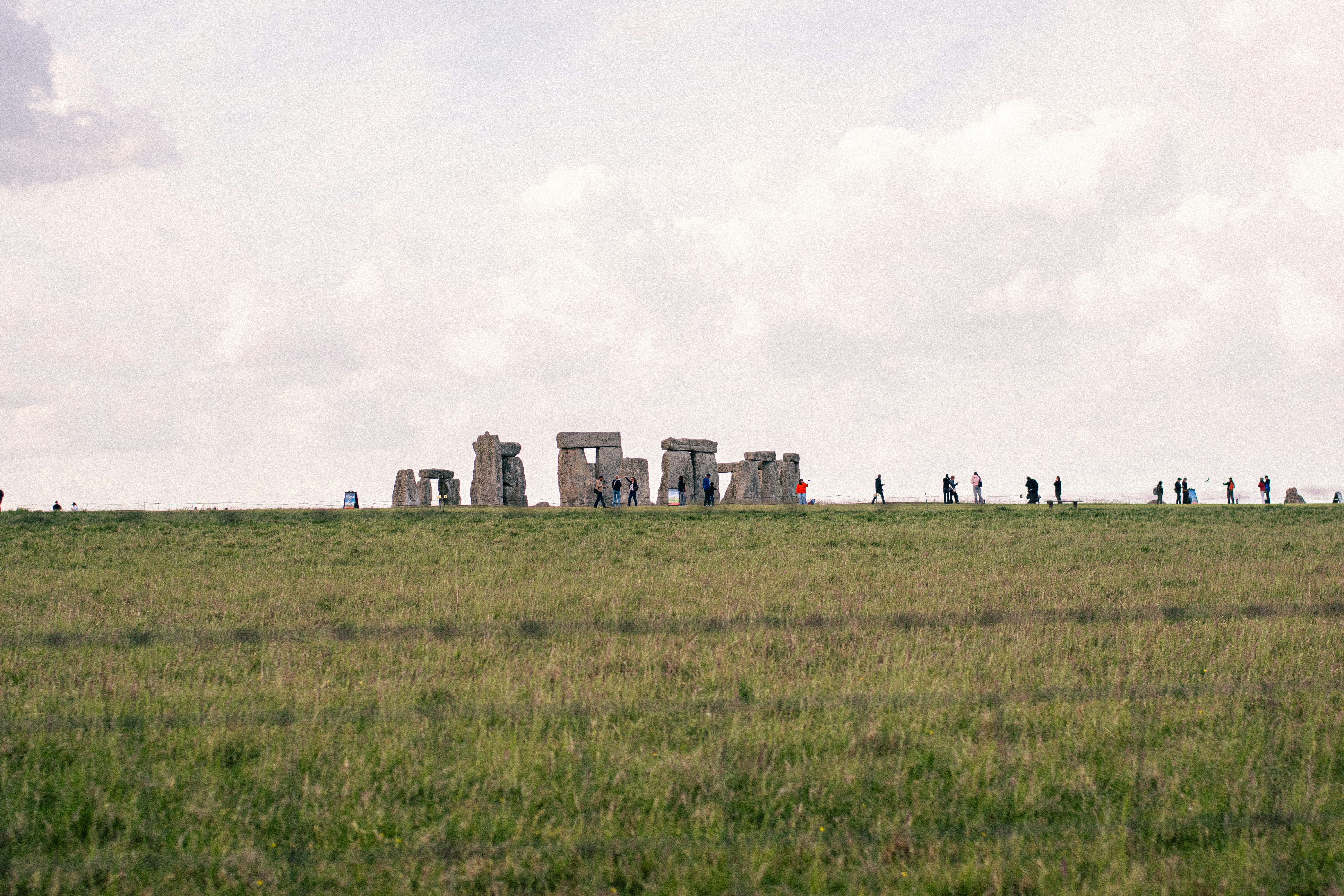 Stone Ring on the Horizon: Distant Monoliths under an Expansive Sky