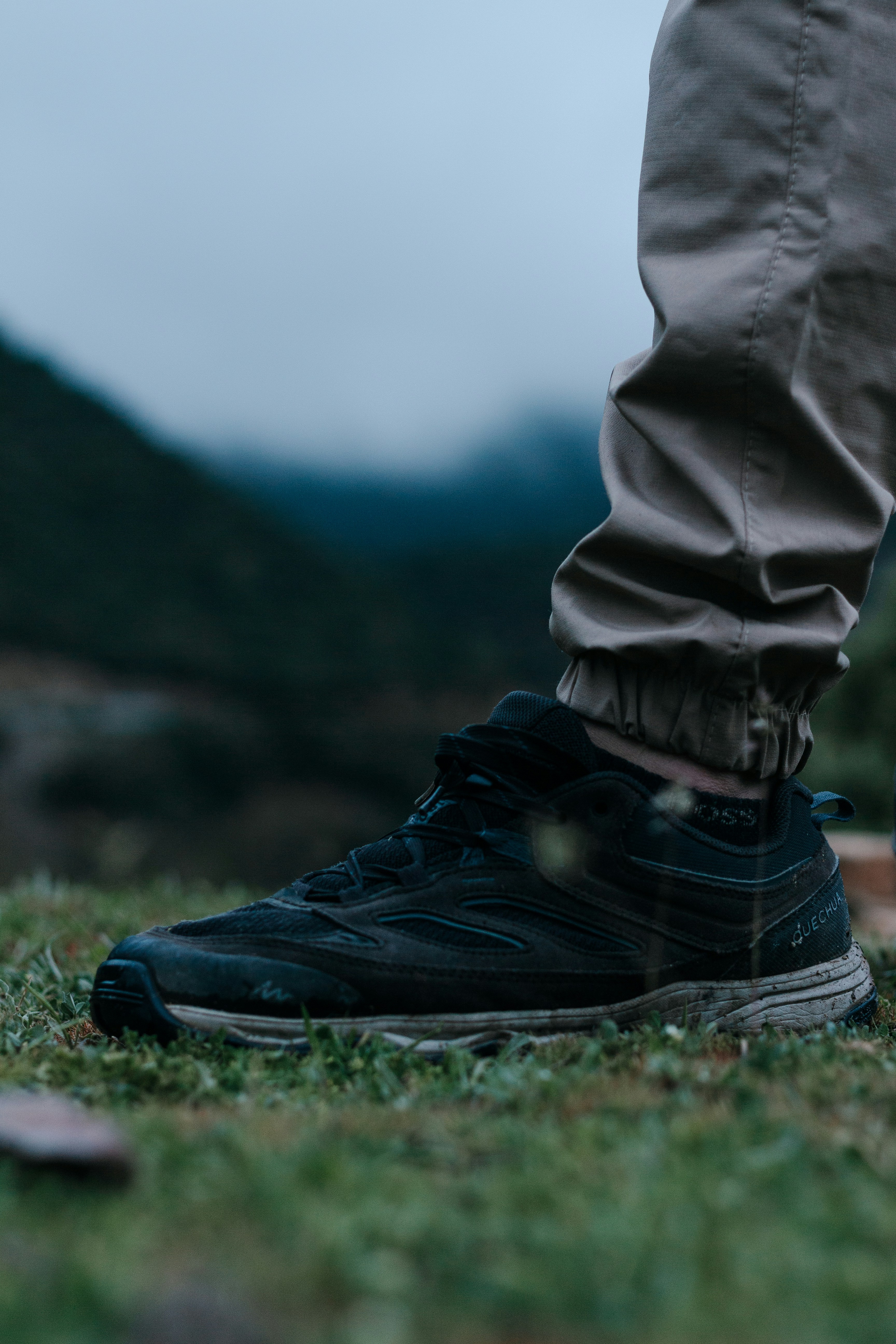 Step in Focus: Sturdy Trail Shoes Ground a Quiet Expedition