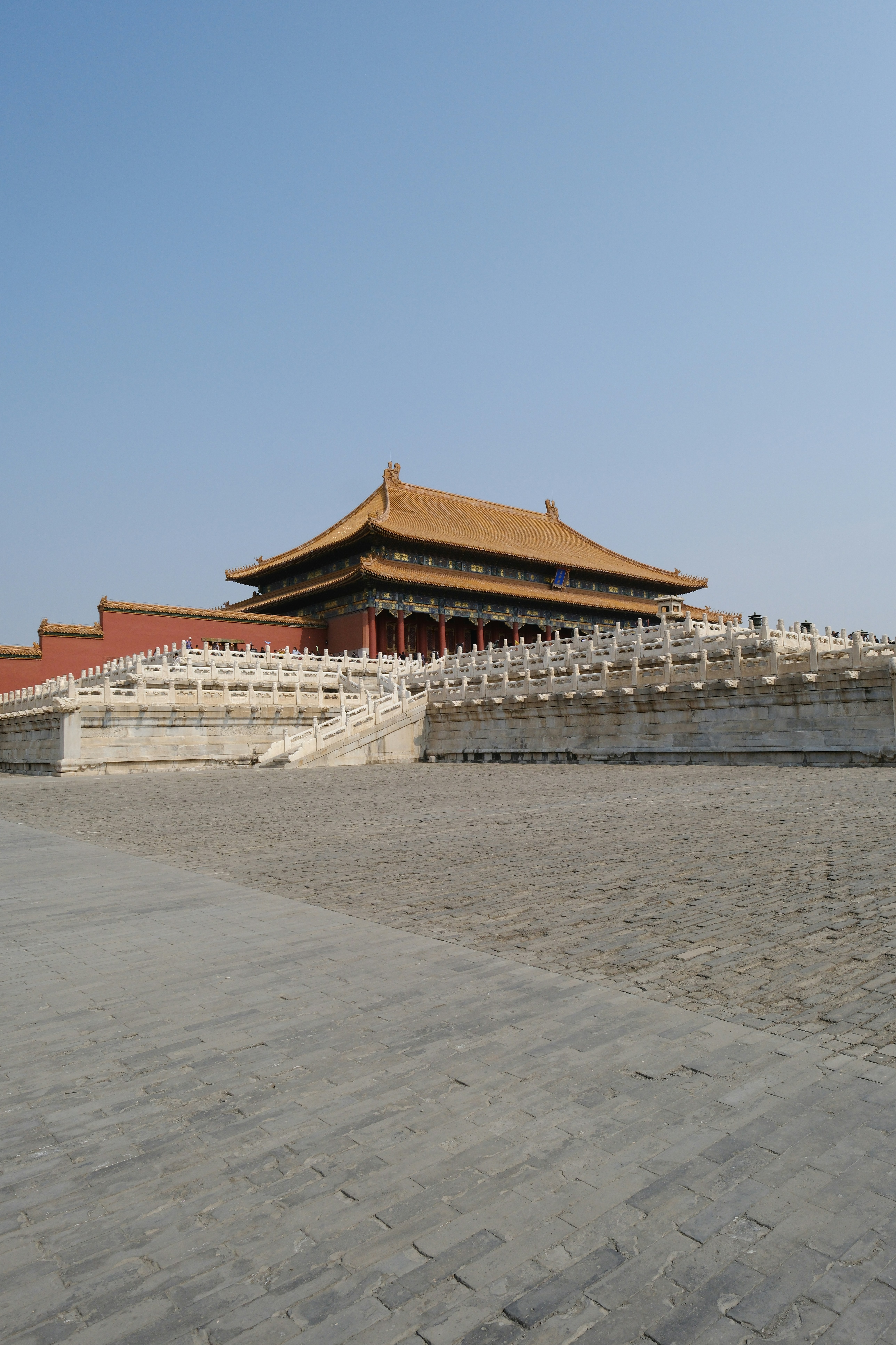 Temple Gate Above the Stone Terrace