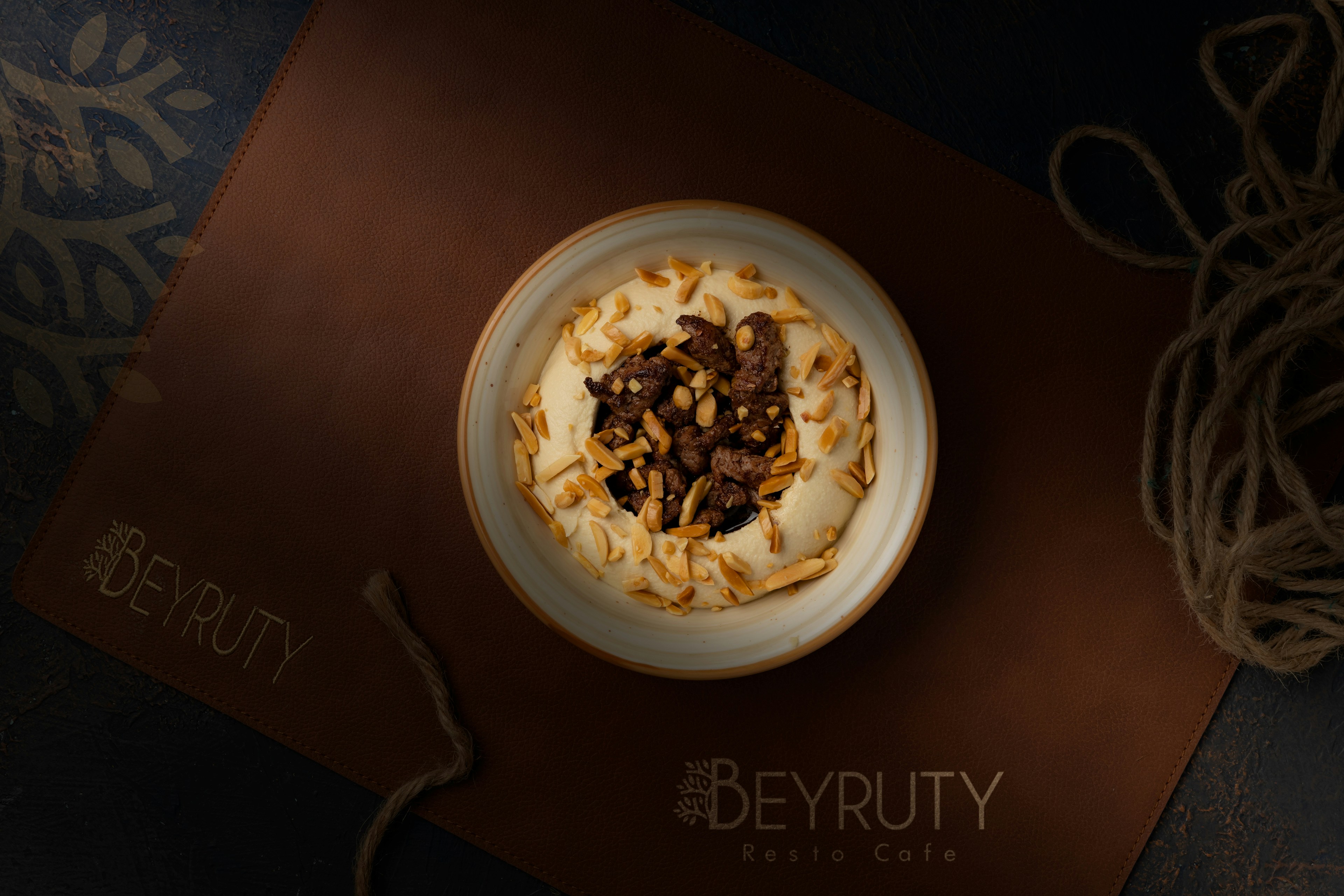 Creamy Yogurt Bowl with Nuts and Chocolate Shavings