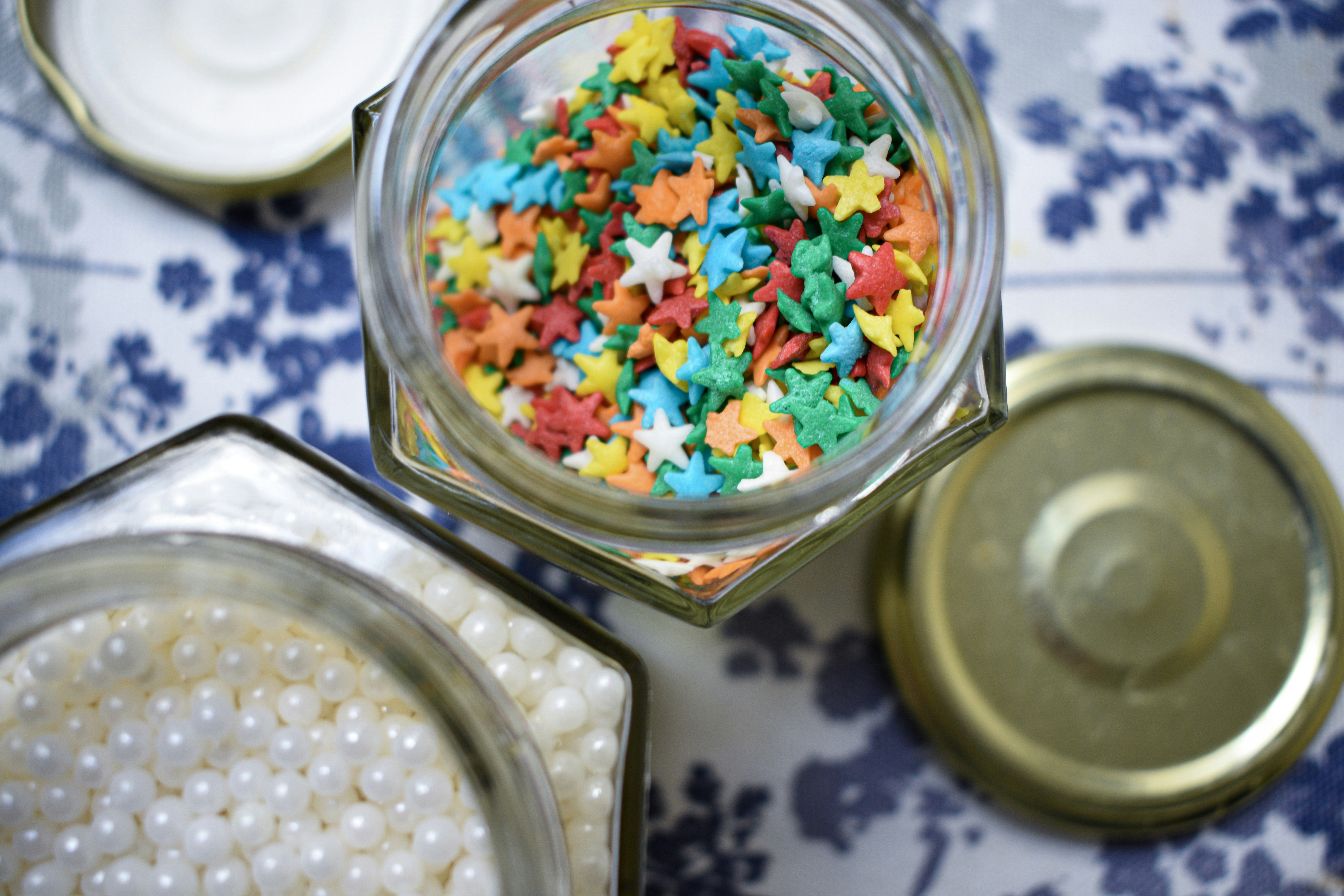 Candy Confetti in a Glass Jar