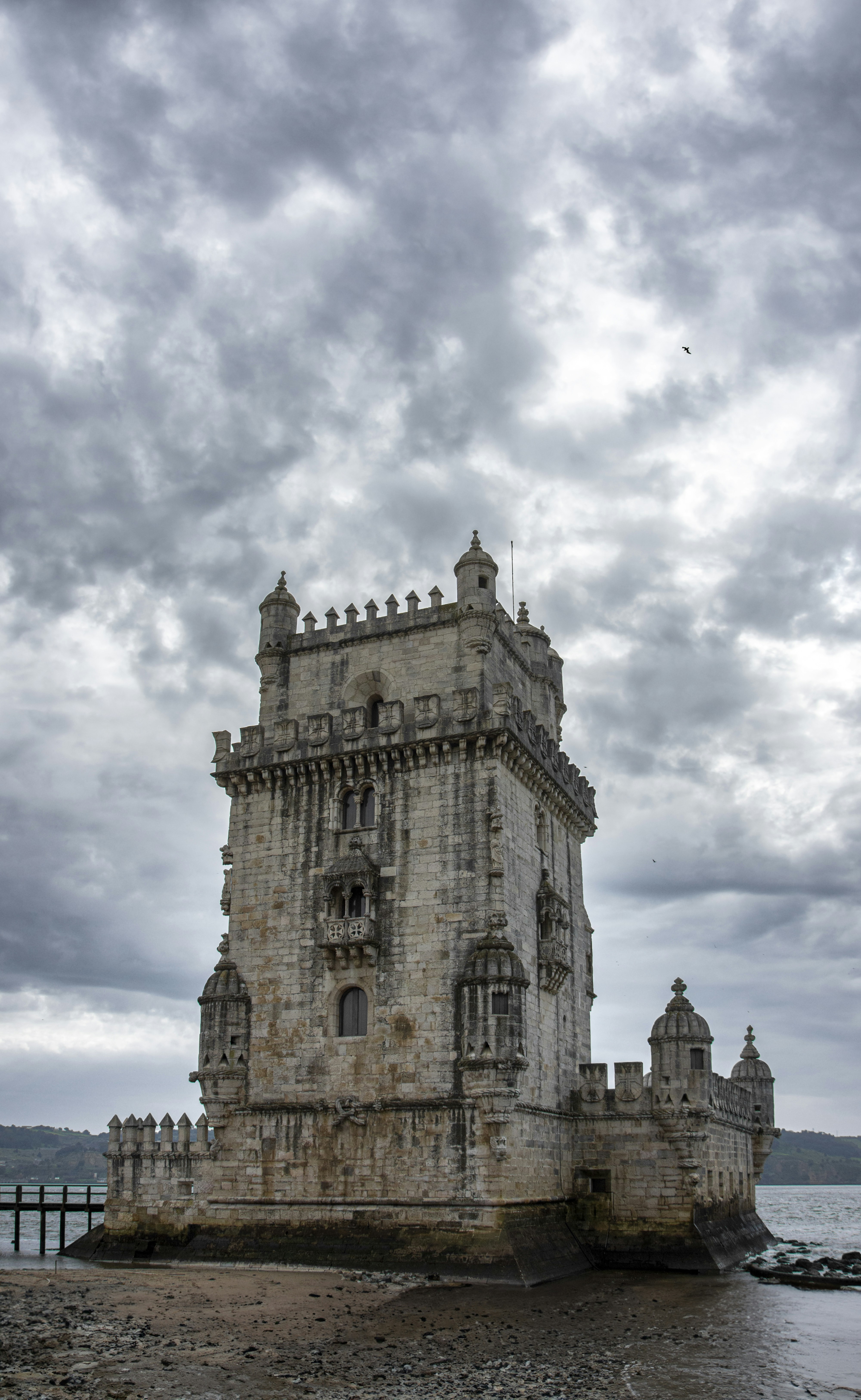 Castle on the Sand: The Tower Reaches Over Tidal Waters