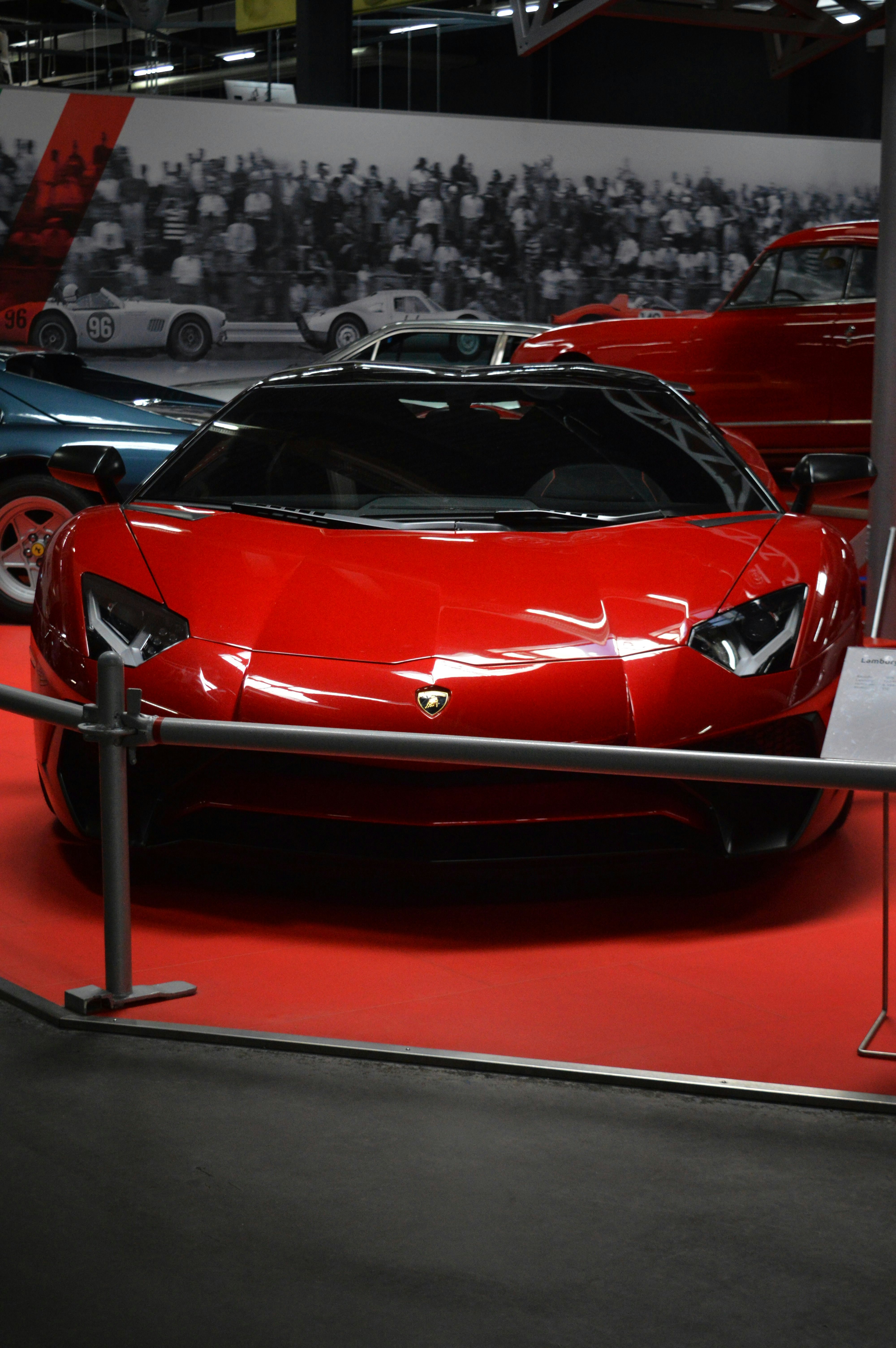 Red Bull at Center Stage: A Sleek Supercar Dominates the Exhibit