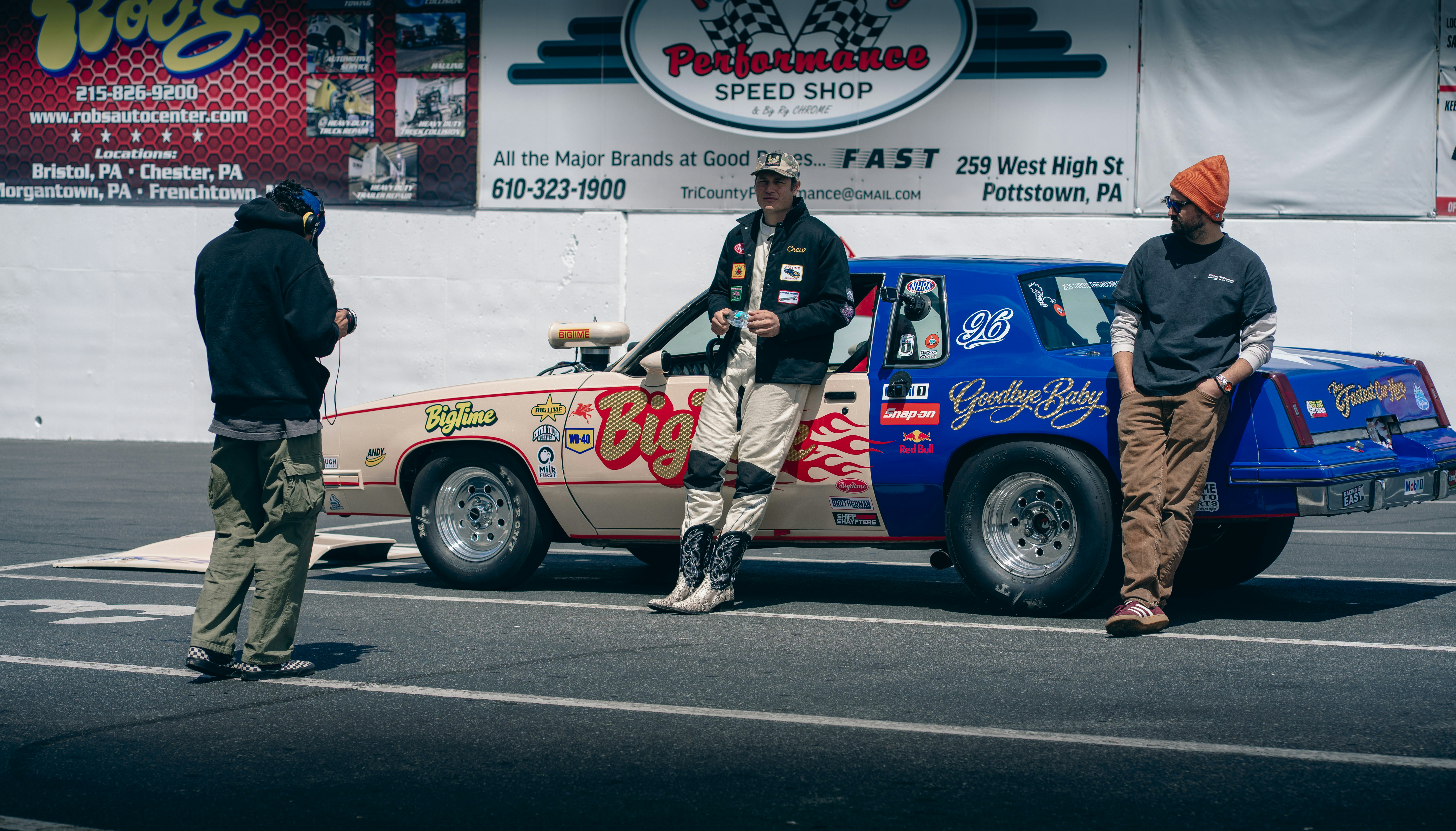 Crew Chief on the Track: Classic Paint and Quiet Focus at Race Day