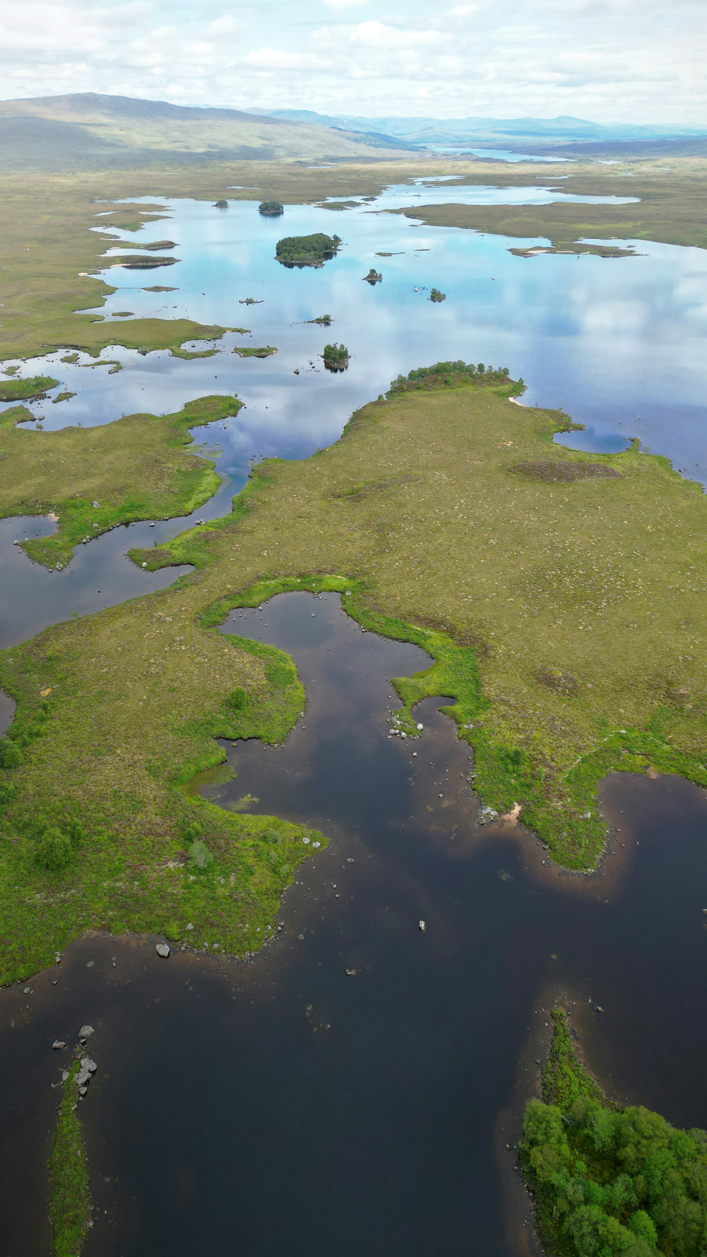 Islands in a Glacial River Corridor