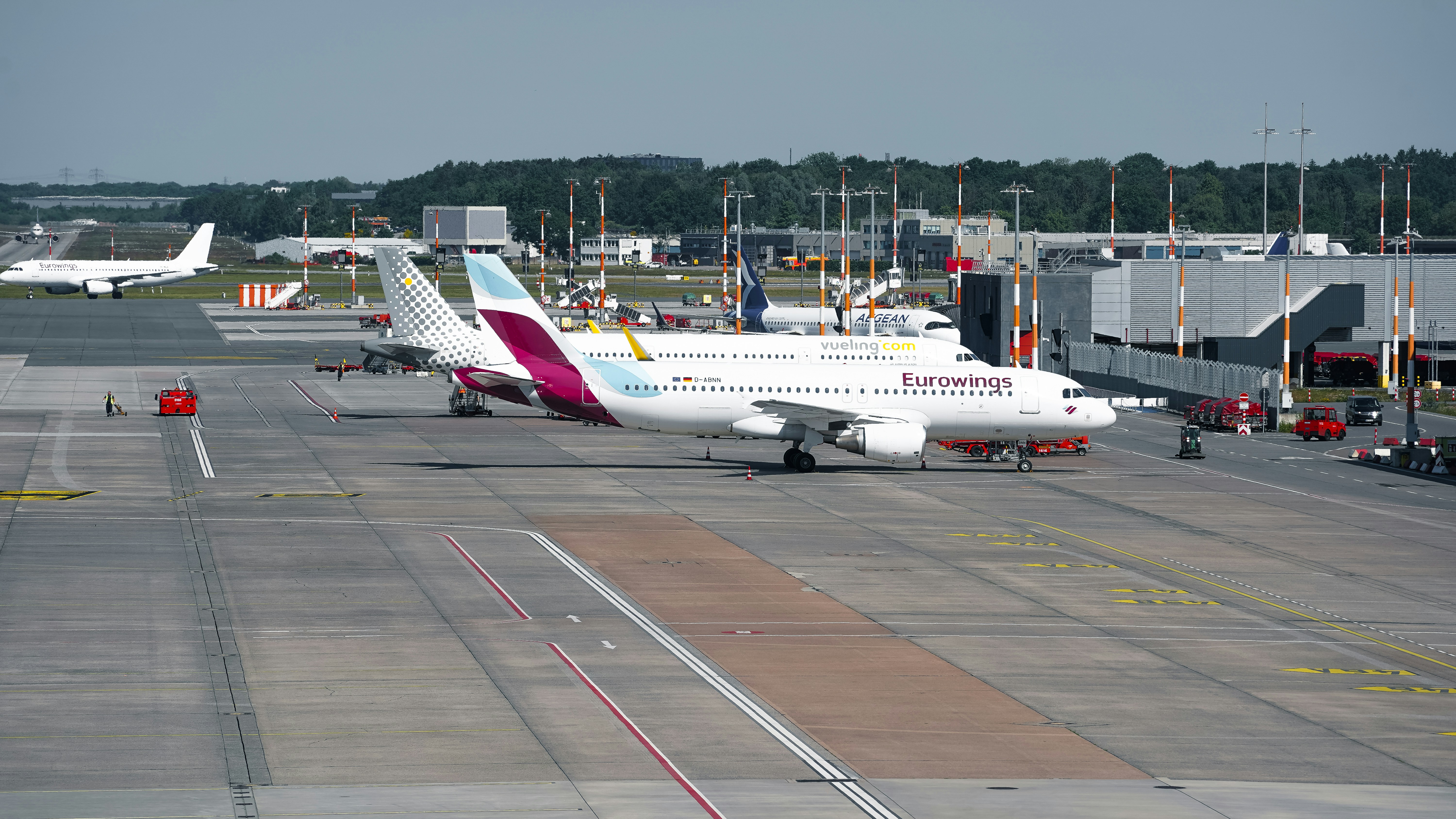 Taxiway Echo: A Quiet Moment at the Terminal Sprawl