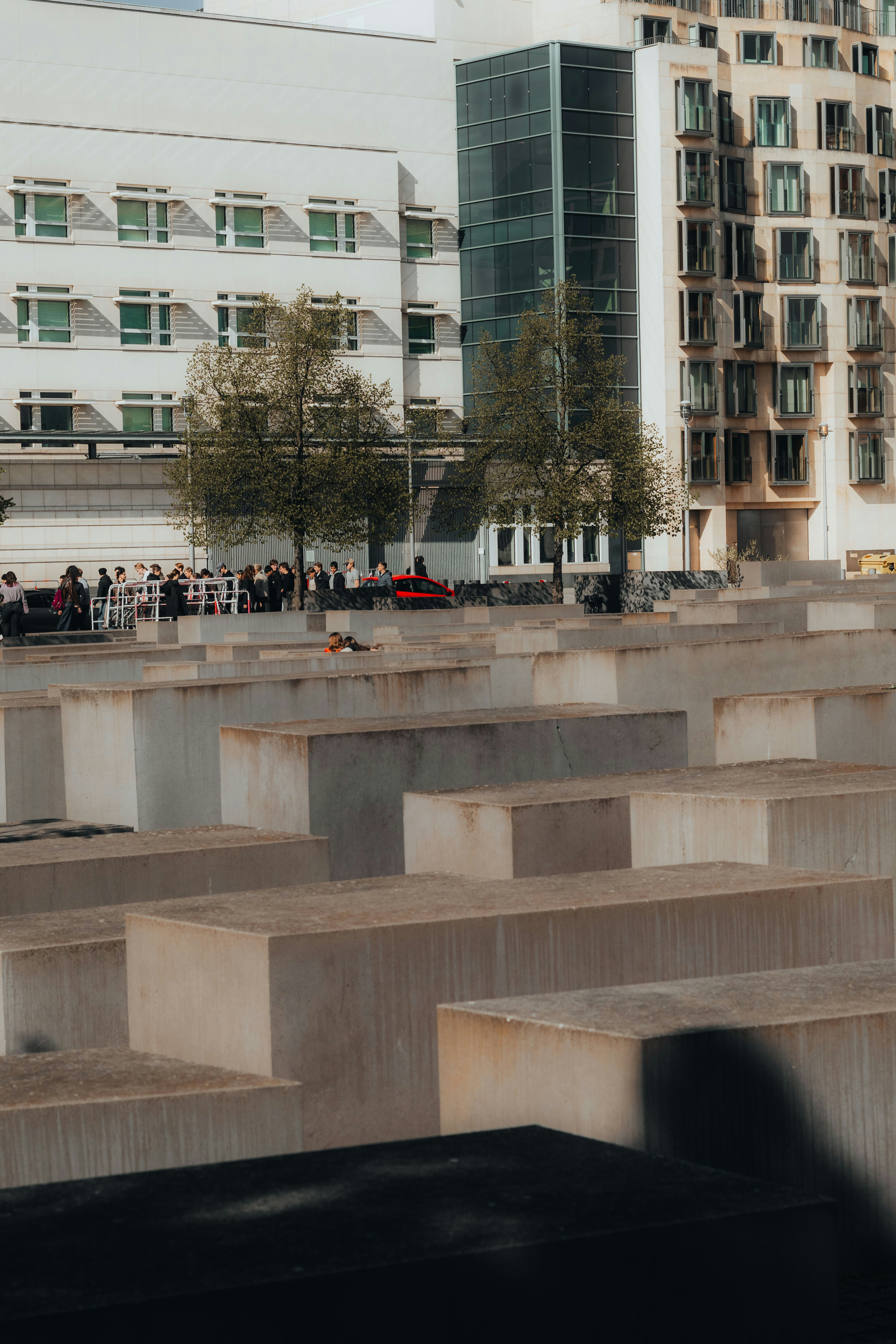 Urban Silence Among Concrete Monoliths