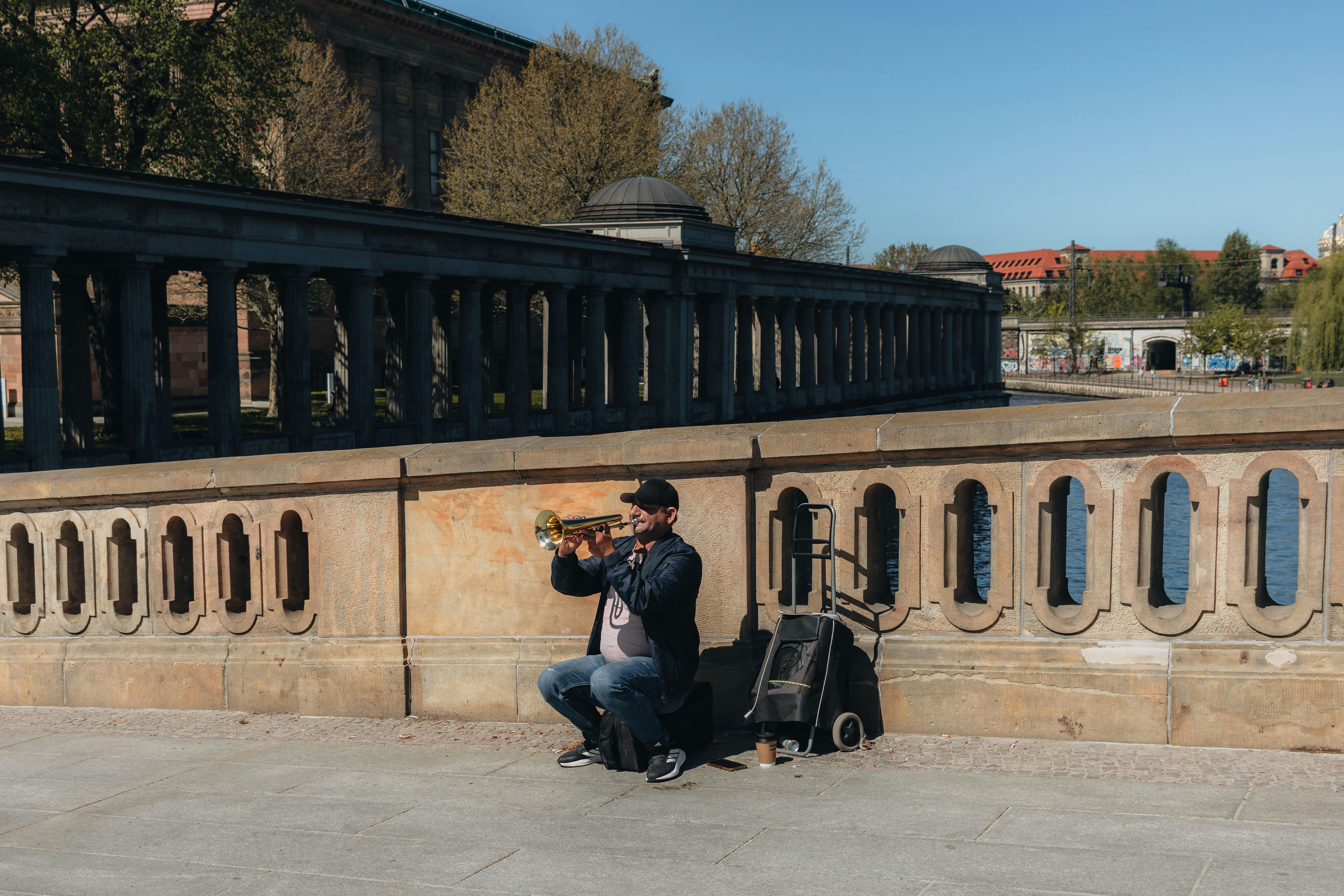 Trumpeter on the Bridge: A Solo Performance with City Arches