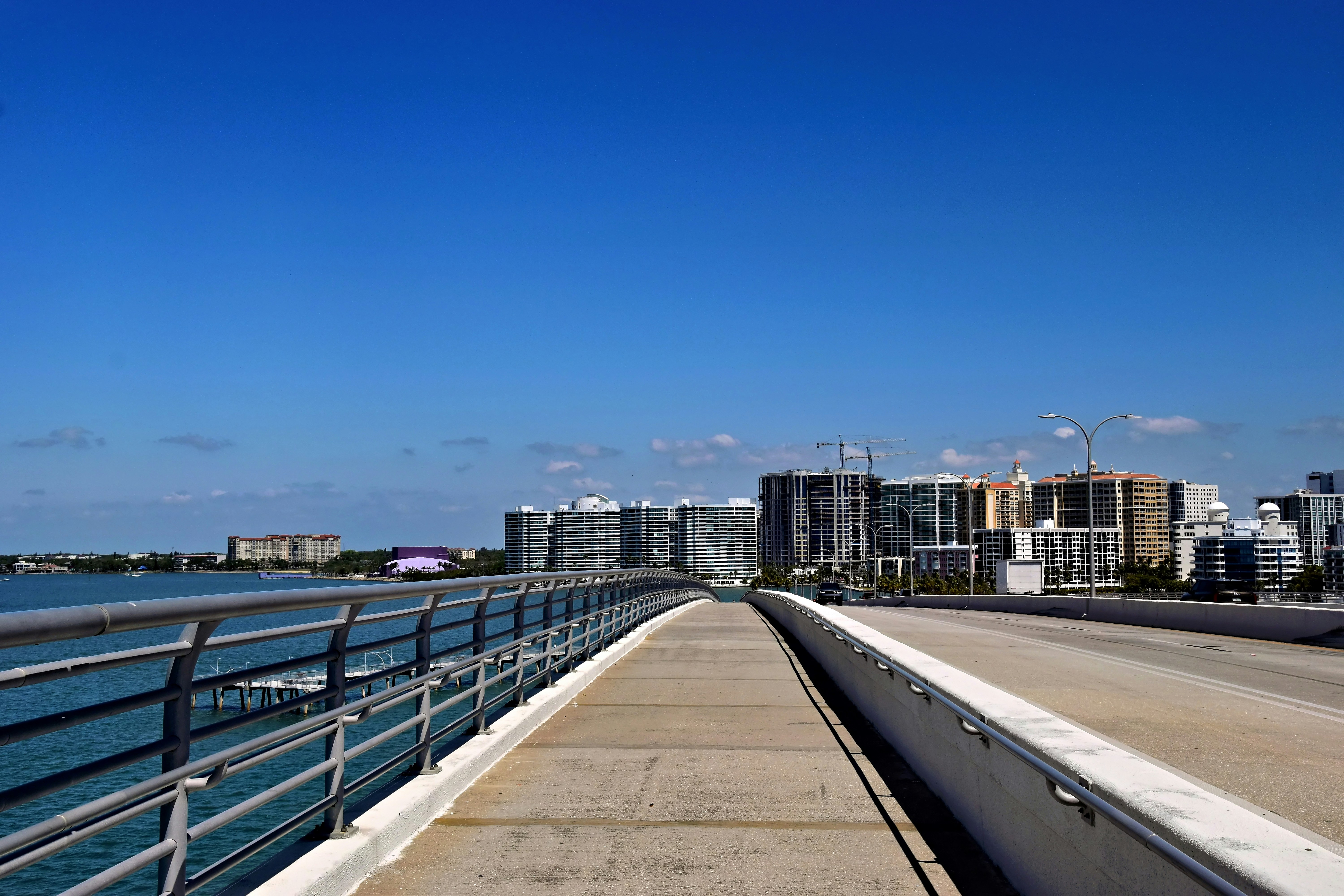 Bridge to the City: A Concrete Path Over Water