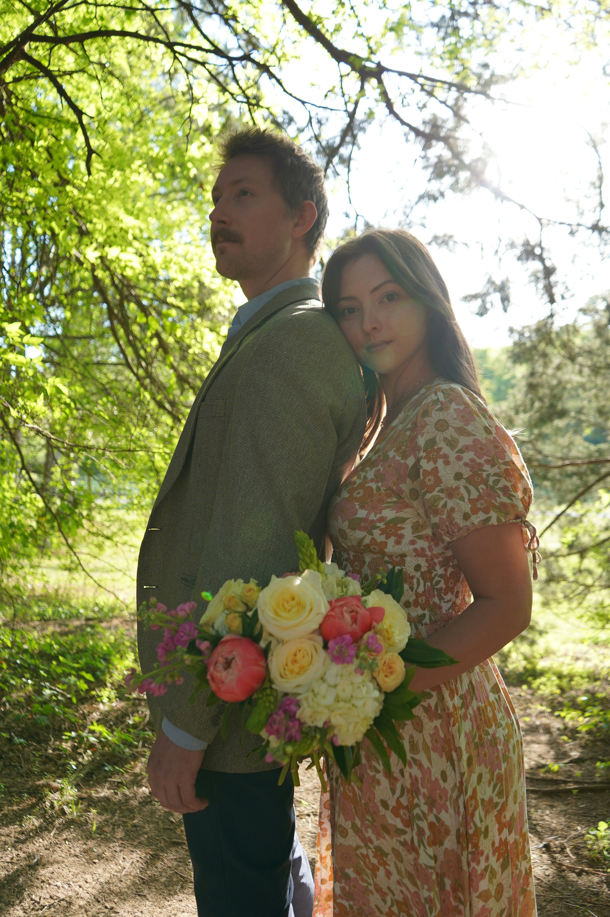 Two Hearts in Spring Light