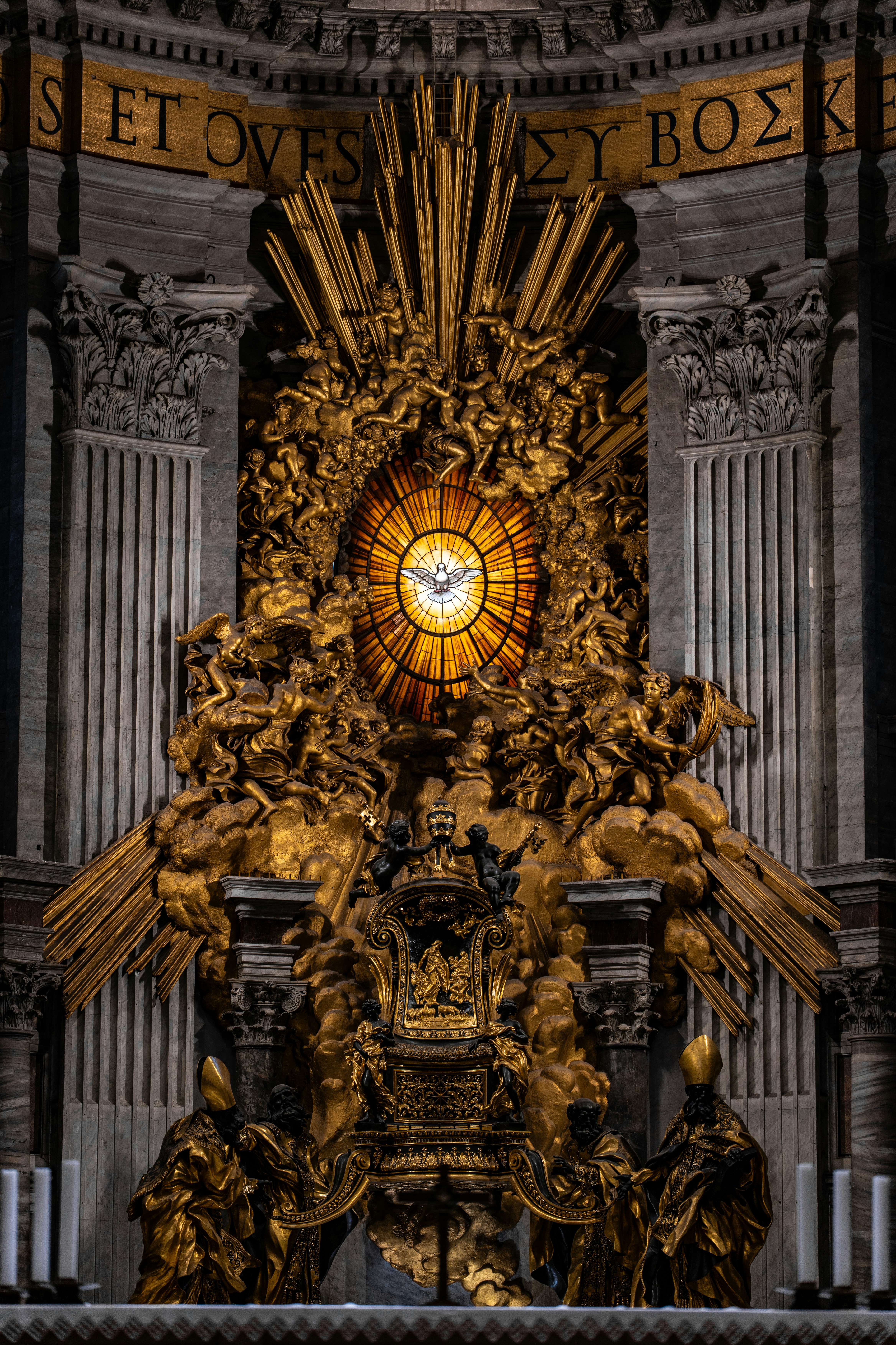 Gilded Visions: The Sunburst of Saint Michael