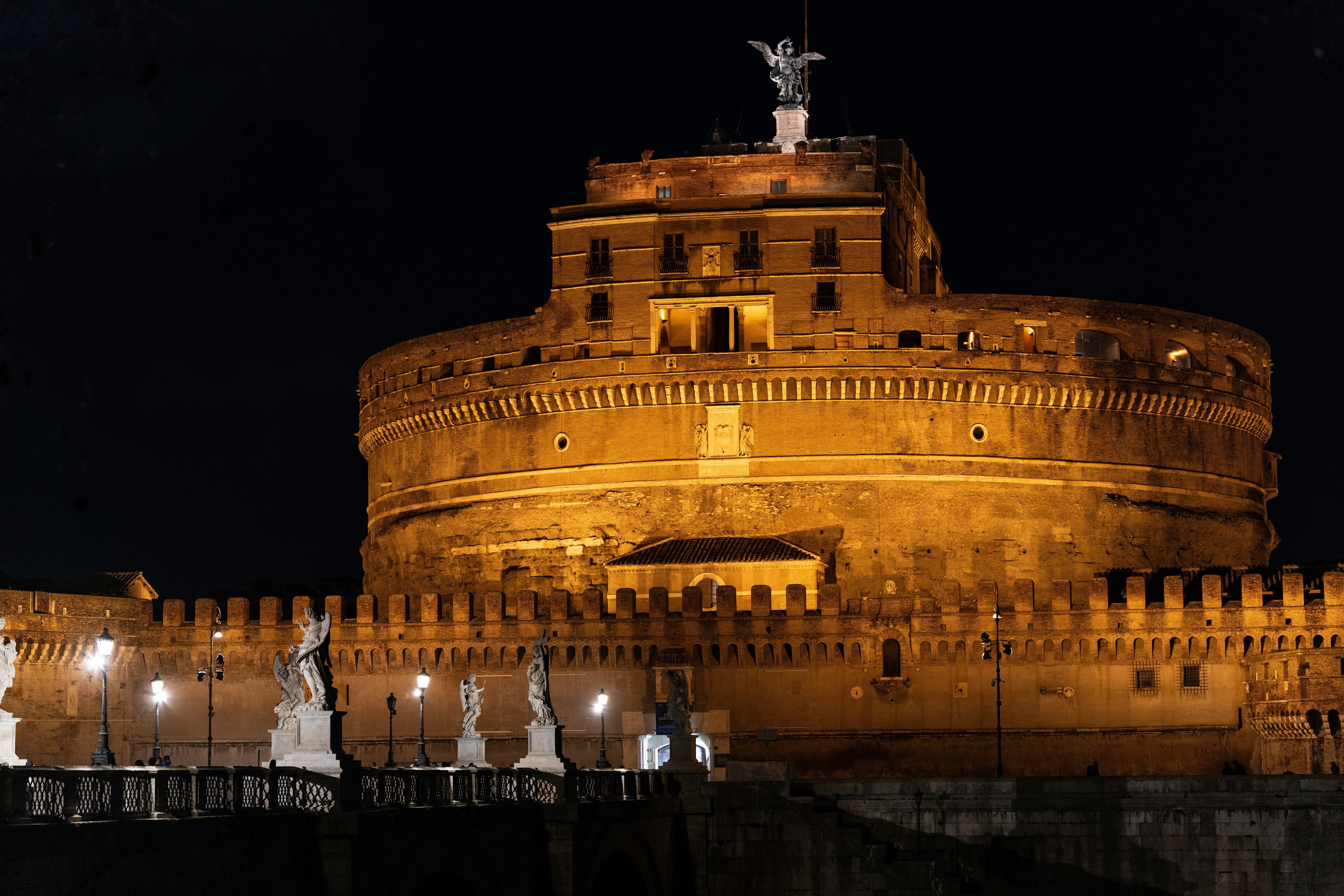 Castle Illumination: Night Stasis at the Fortress