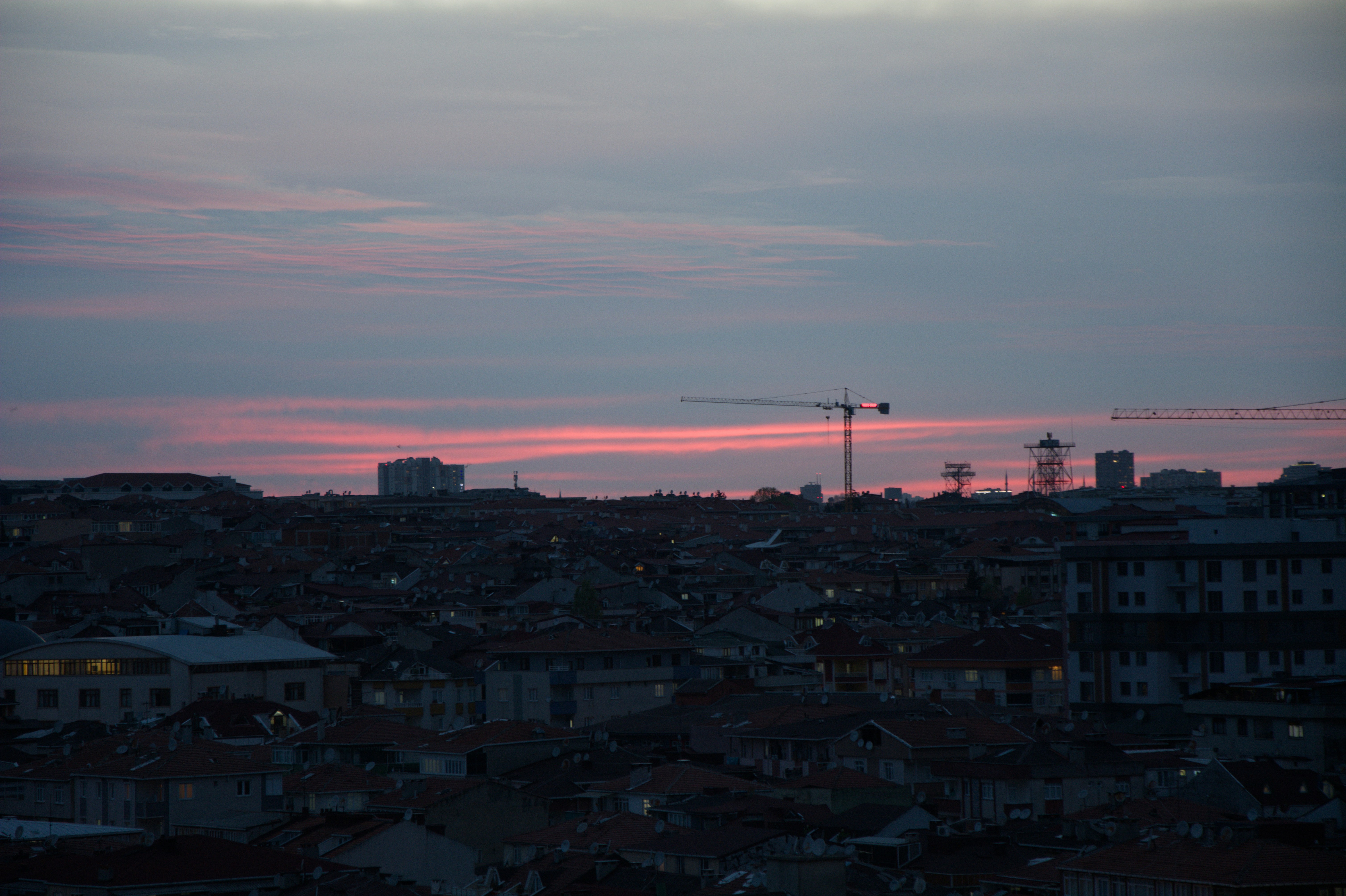 Dusk on the Construction Horizon