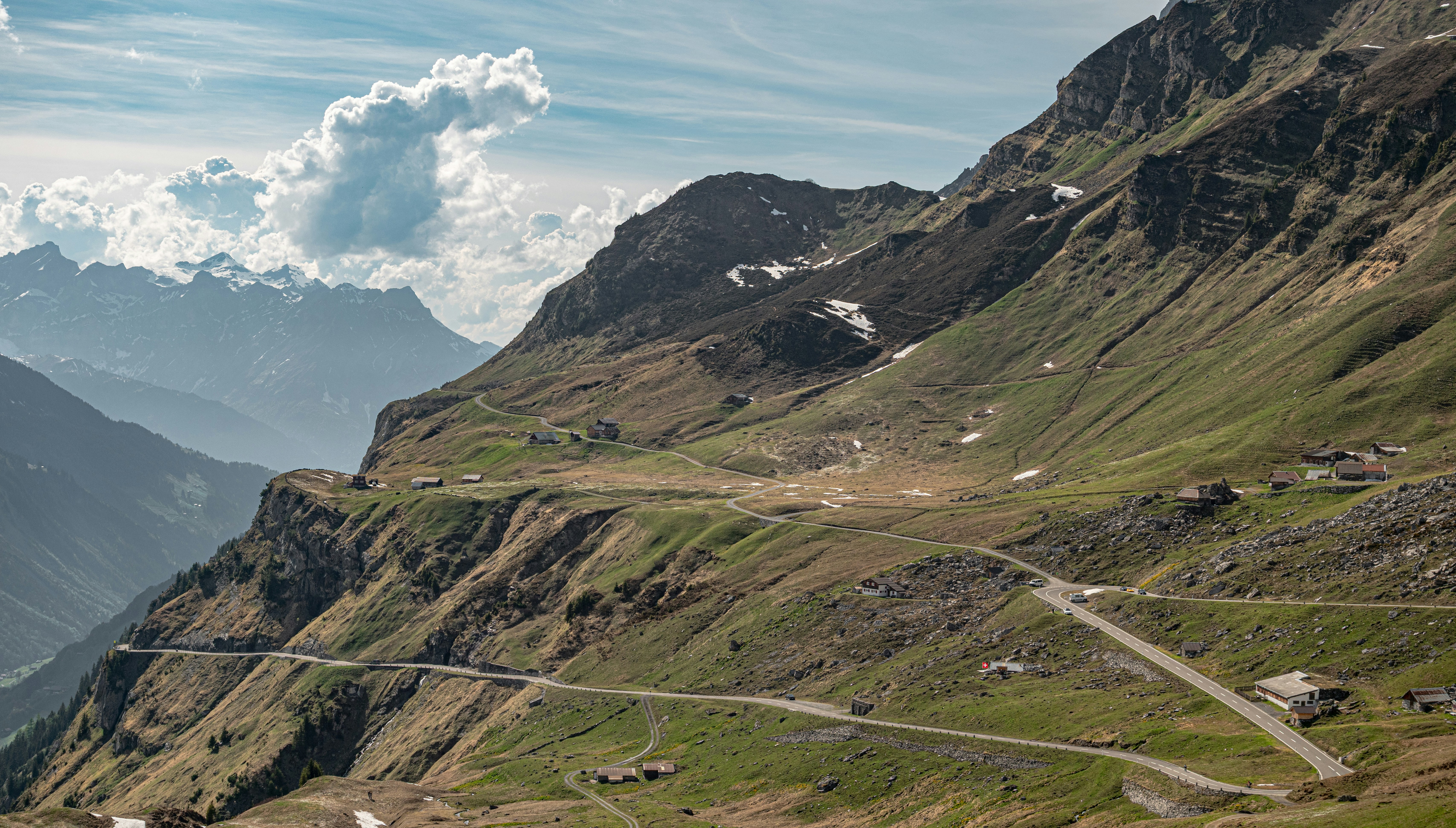 Switchback Symphony: A Mountain Road Carves Quiet Majesty