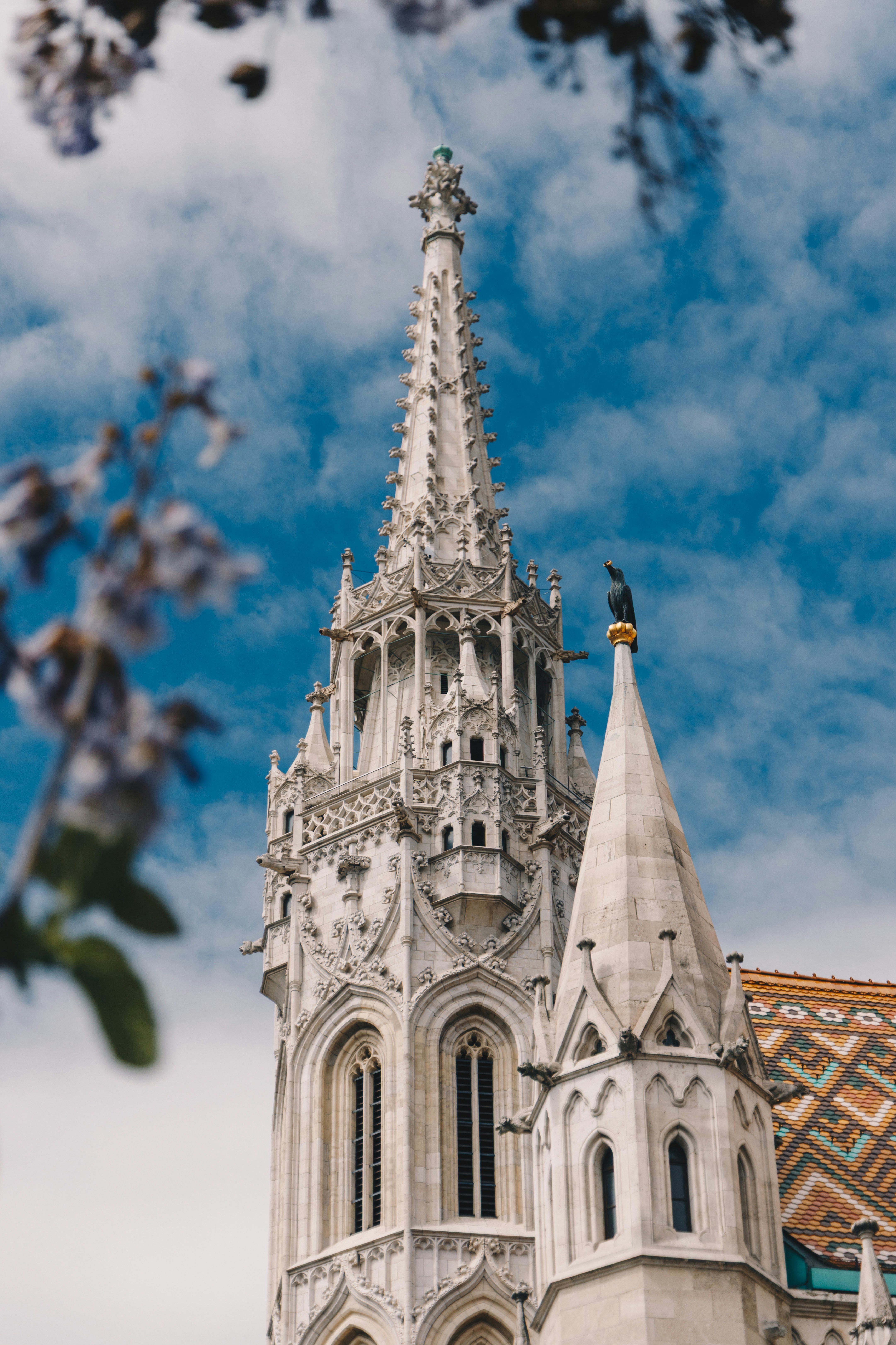Gothic Spire Reaching Skyward