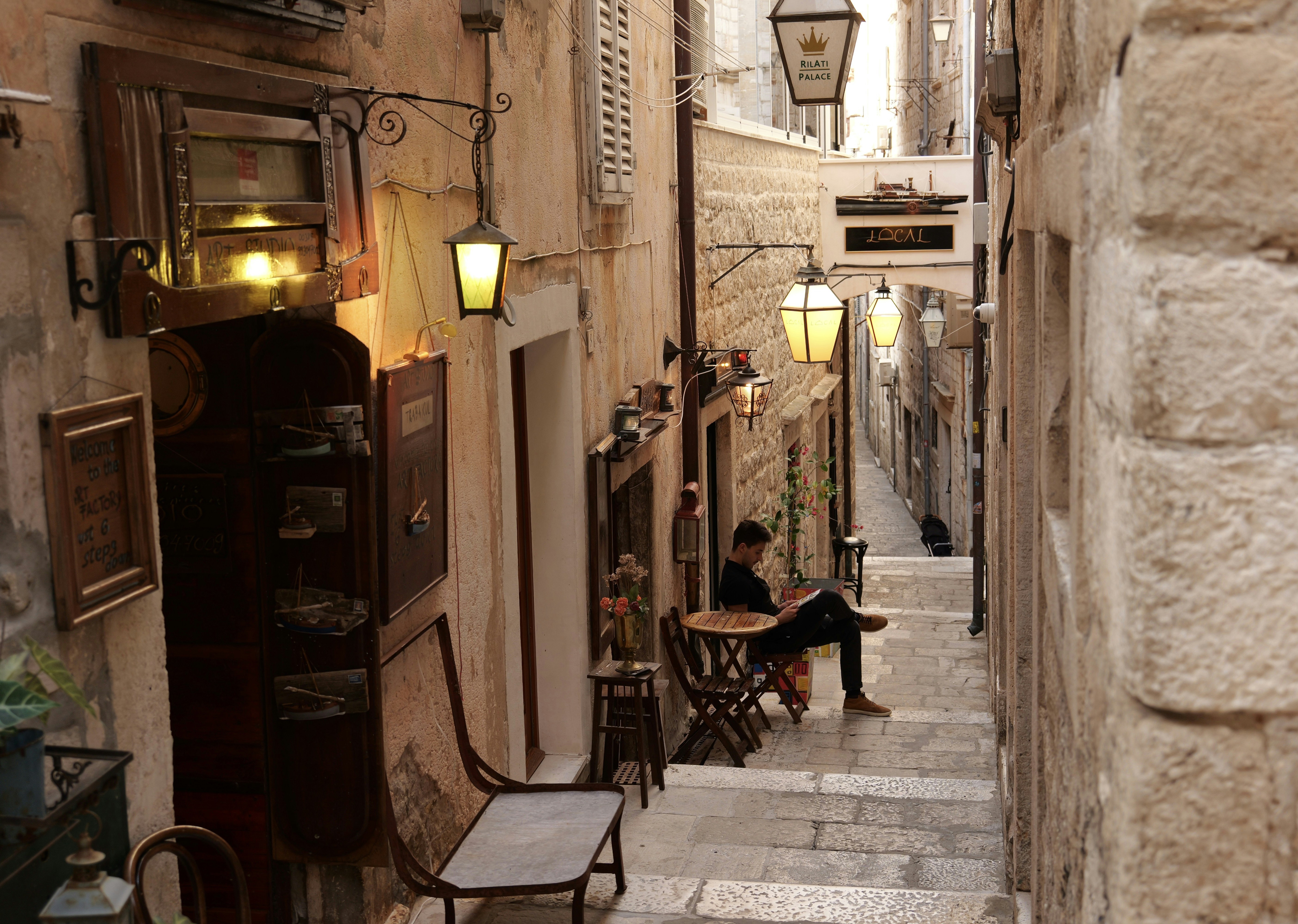 Quiet Alchemy of a Stone Alley