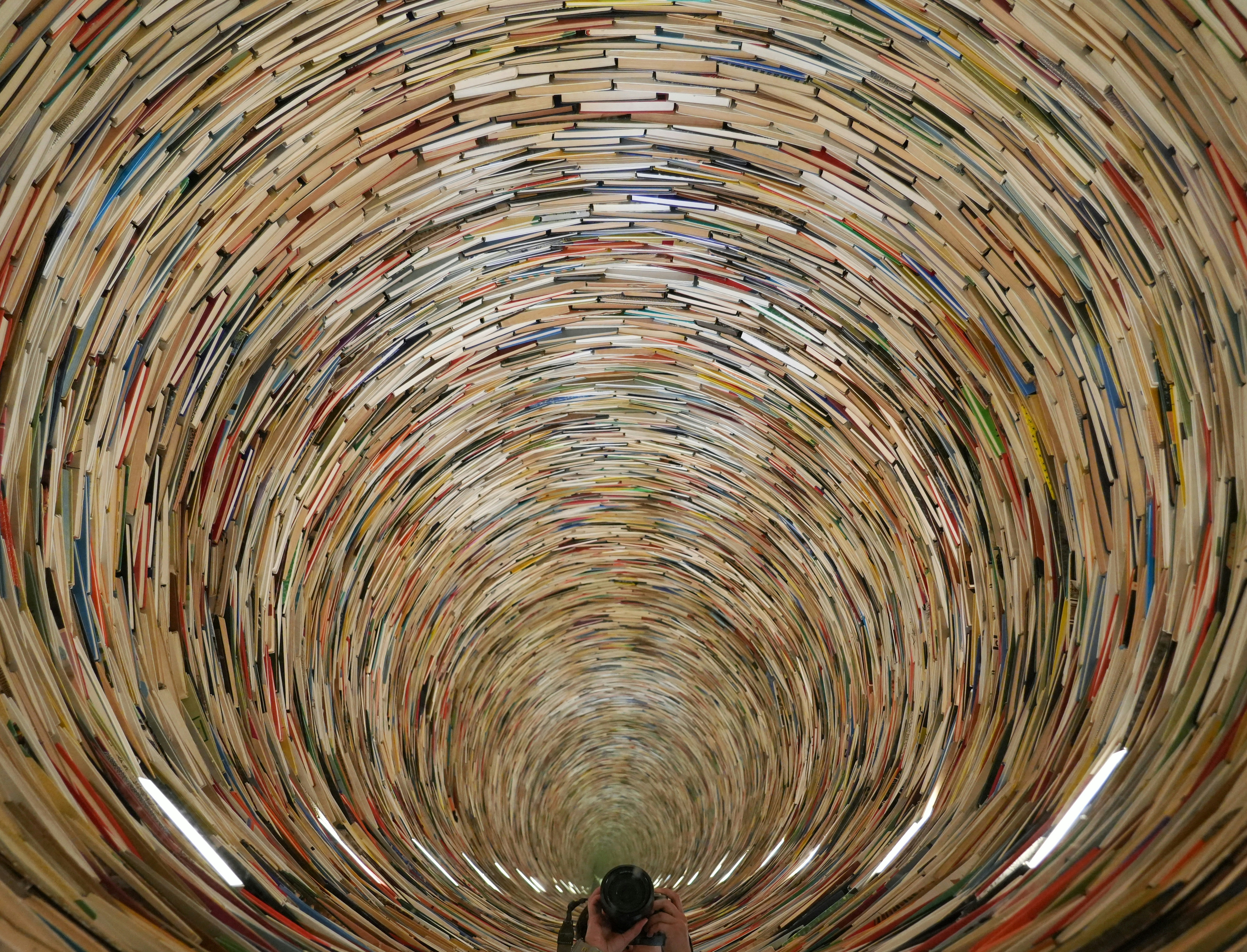 Spiral Corridor: A Photographer at the Core of Circular Mosaics