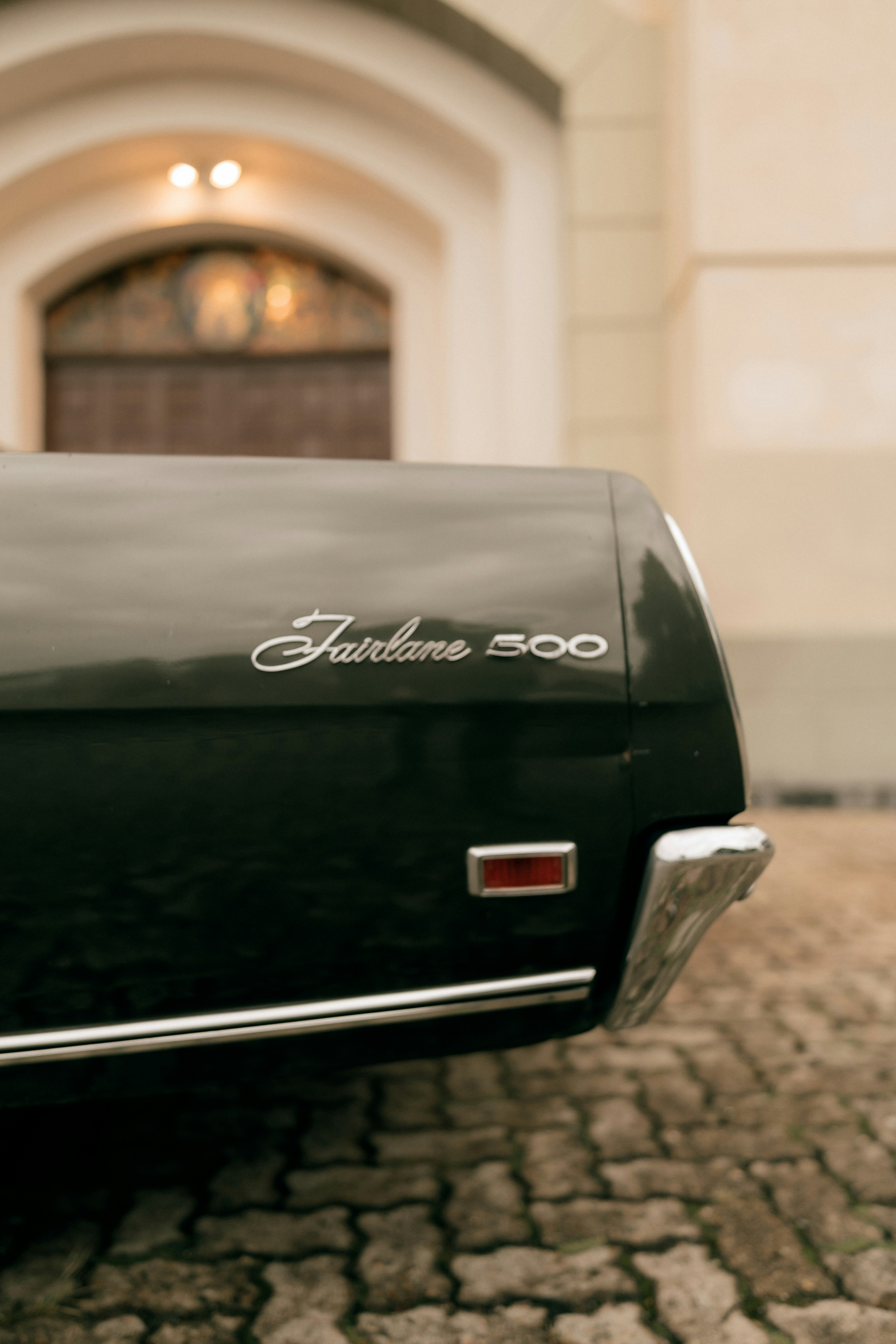 The Green Fairlane in Quiet Court
