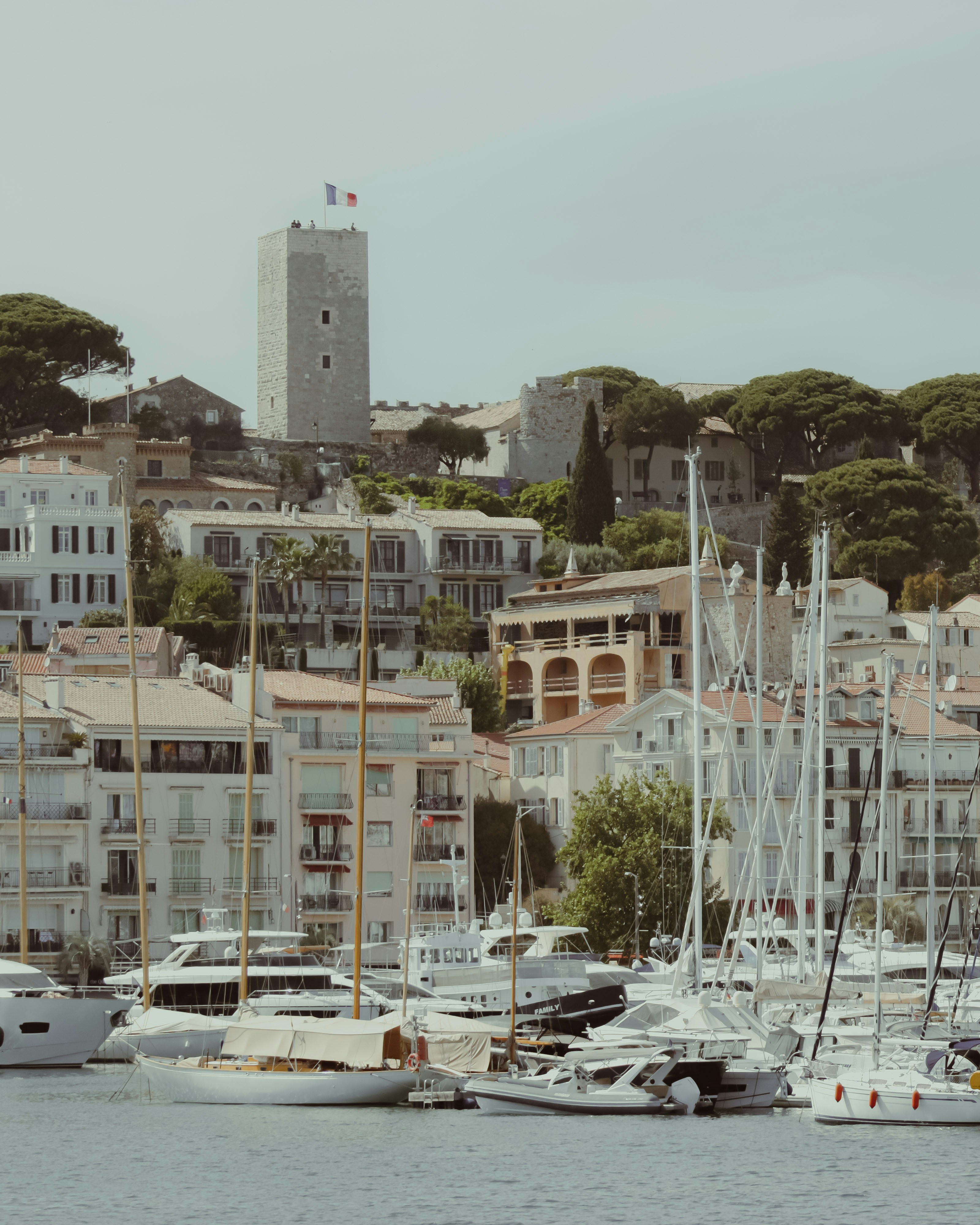 Harborscape at the Foot of the Coastal Fortress