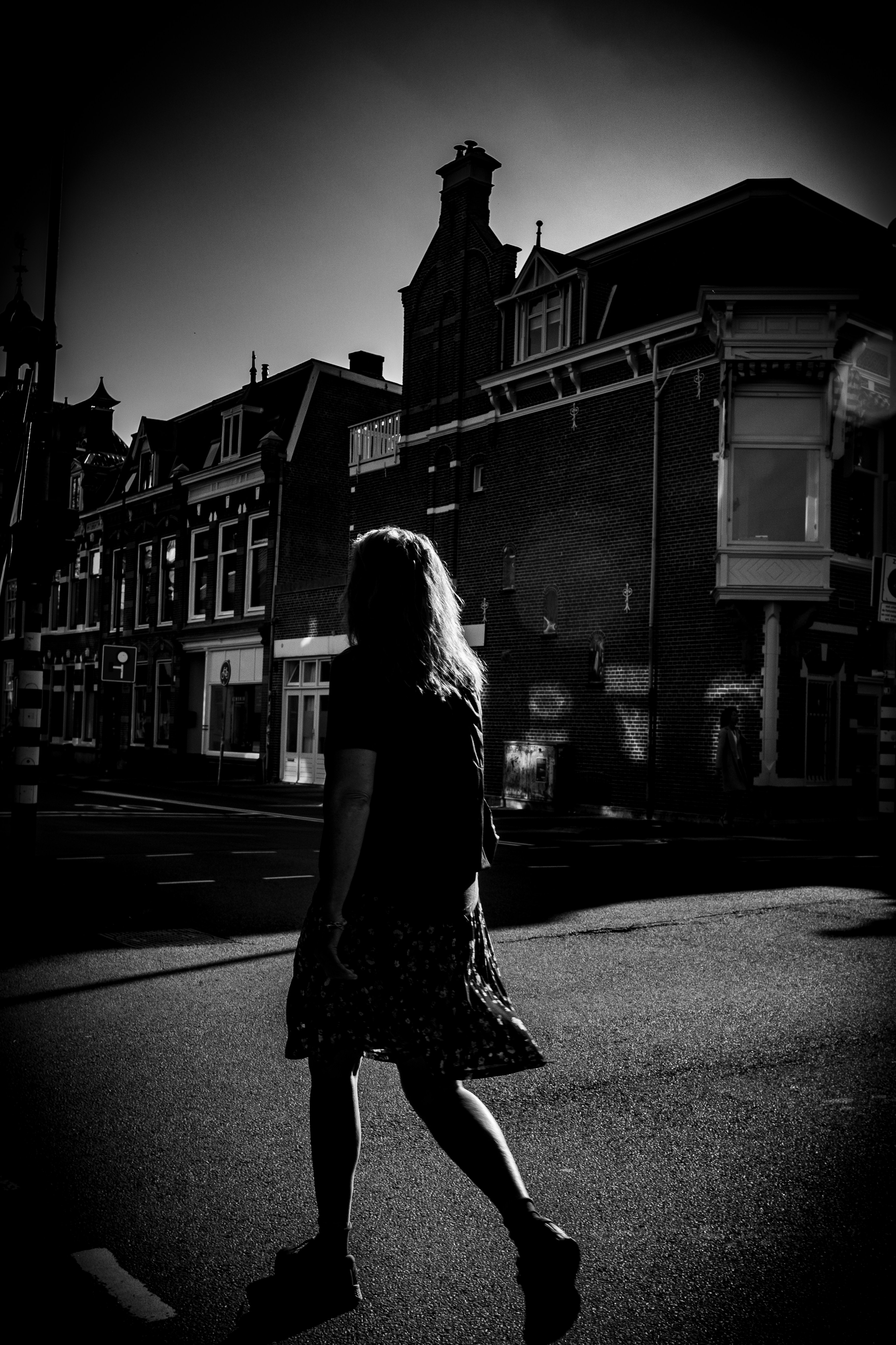 Shadowedstride Through the City