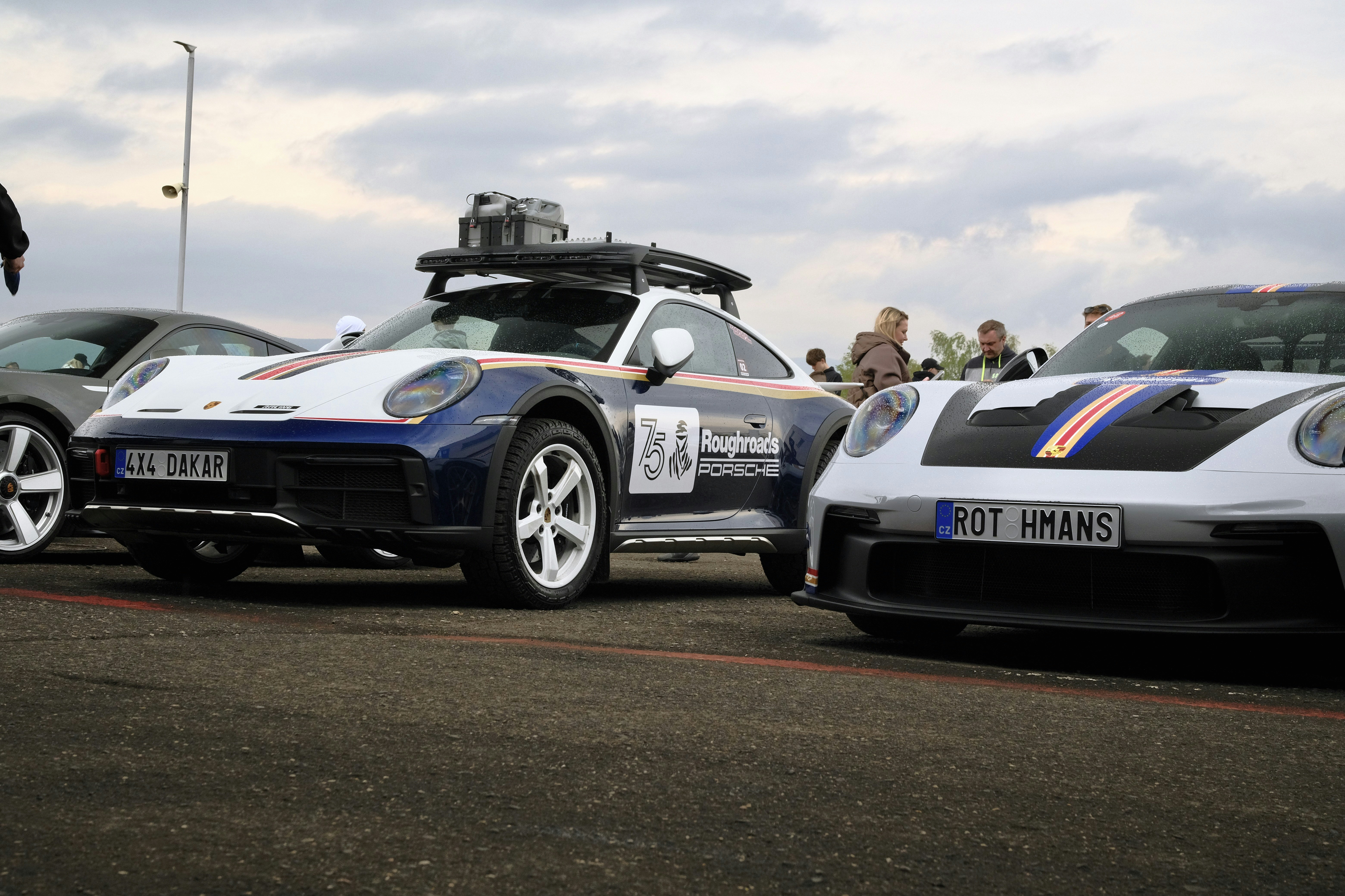 Row of Racing Heritage: Porsche and rivals Tied Together on the Tarmac