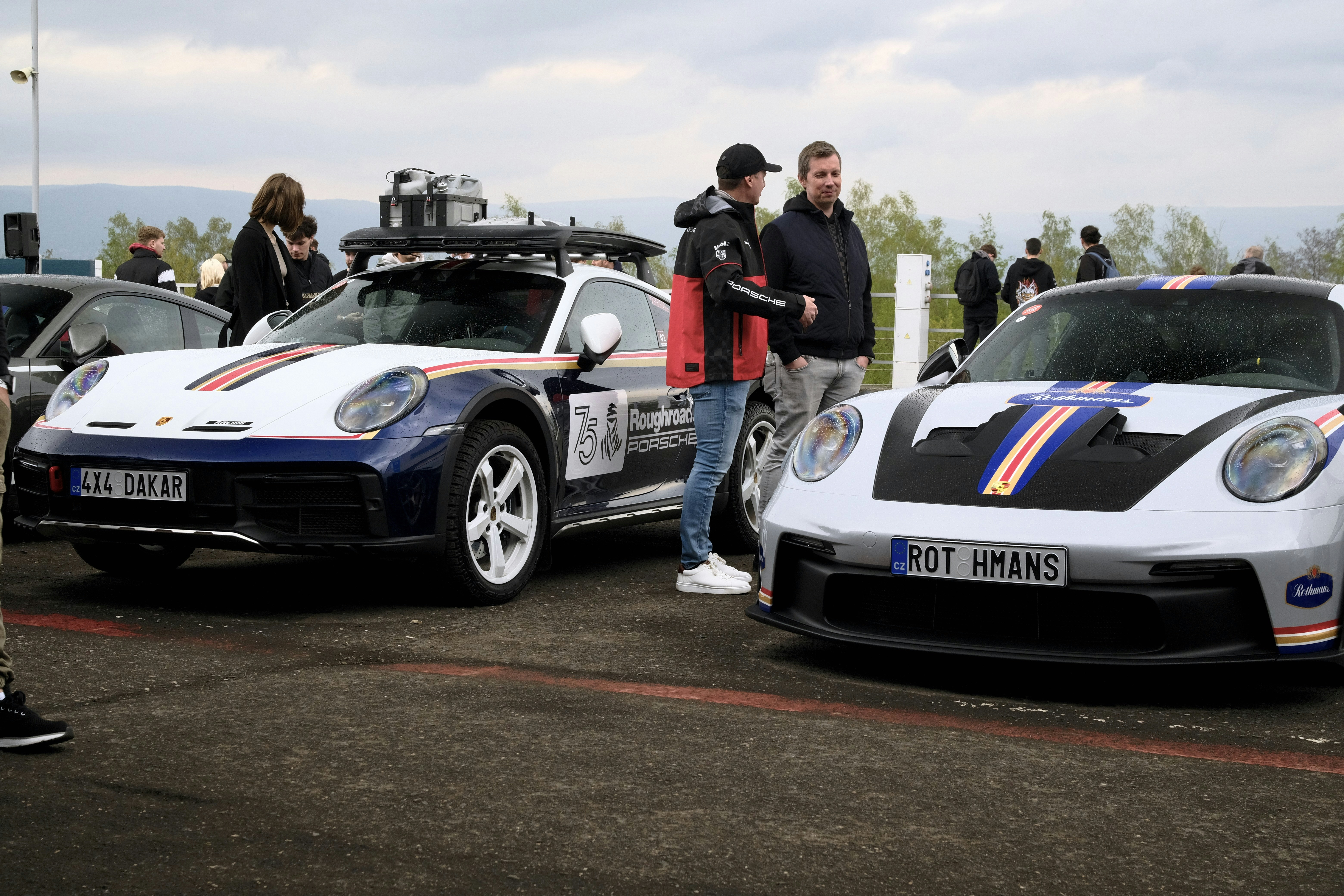 Race Day Portrait: Front-Row Porsches On Display